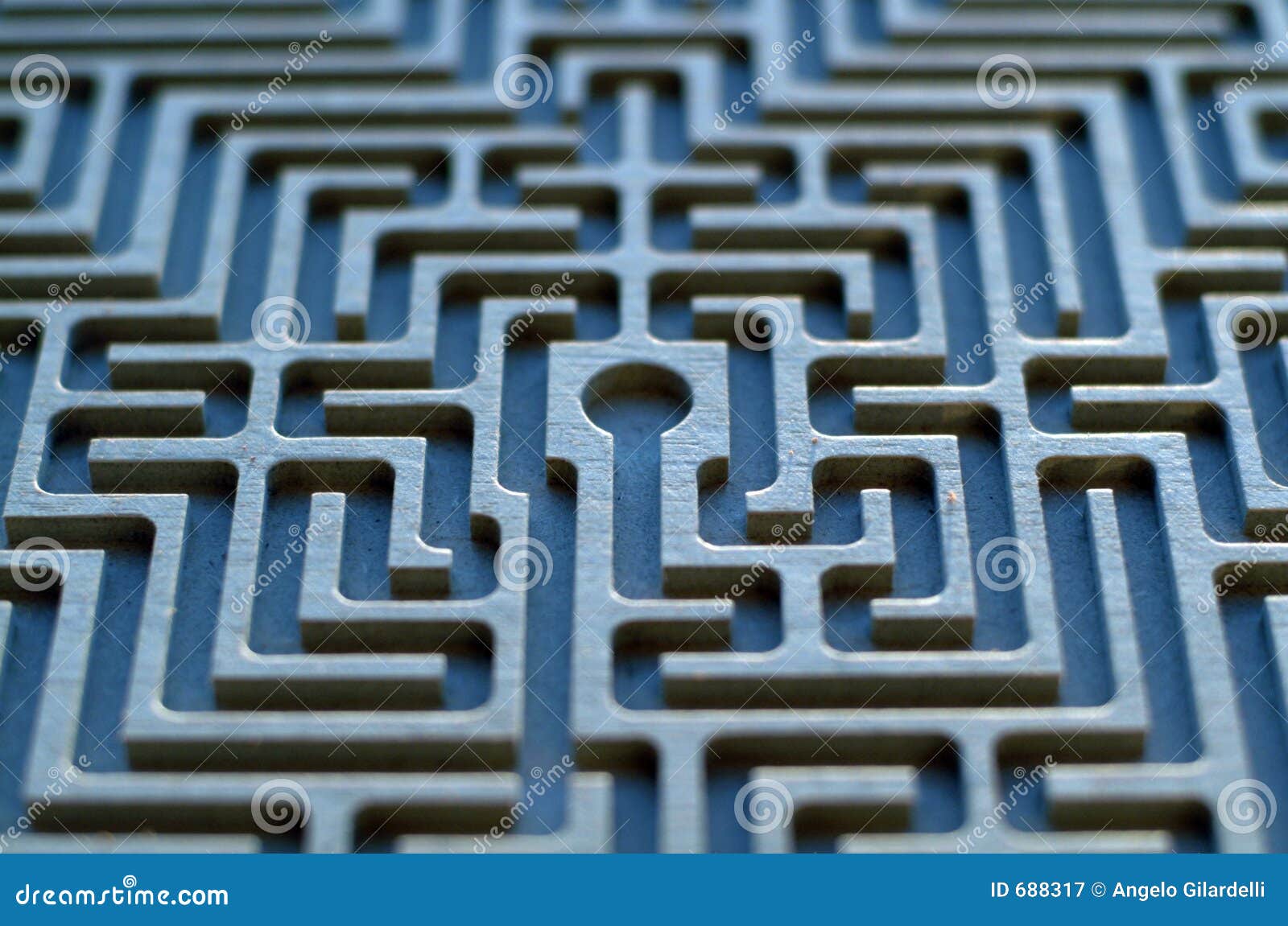 Labyrinth stock image. Image of labyrinth, path, trimmed - 688317
