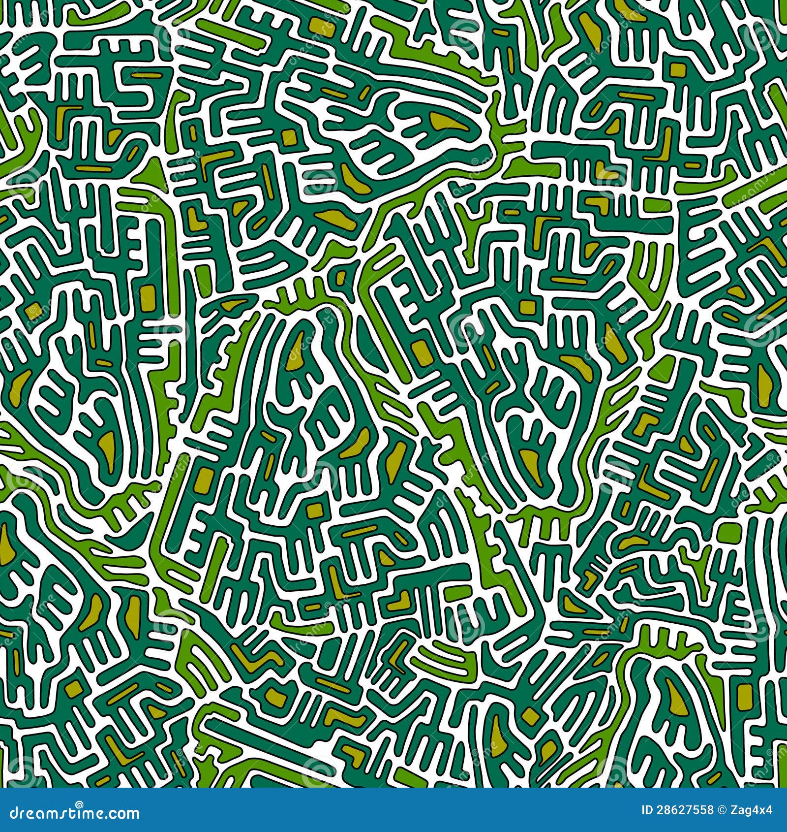 Labyrinth Abstract Seamless Stock Illustration - Illustration of ...