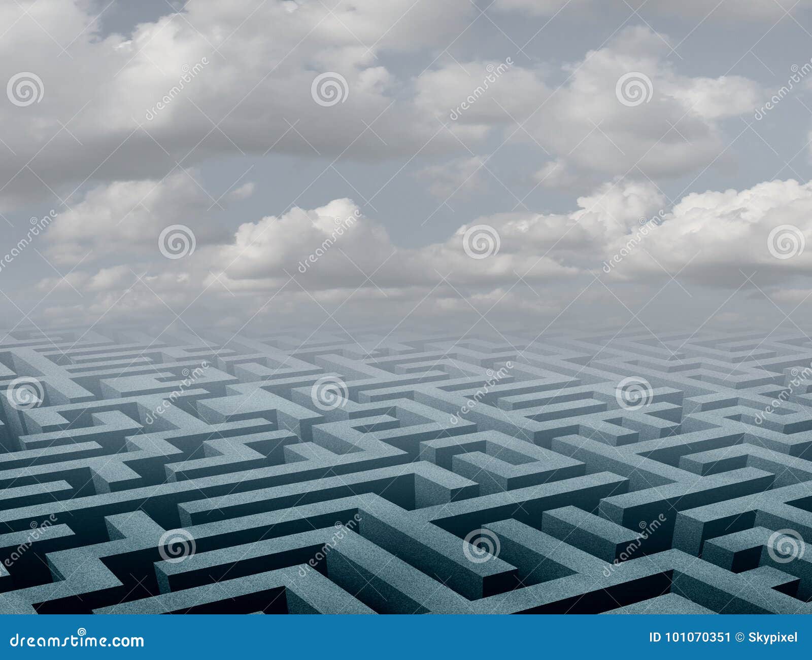 Labyrinth Background stock illustration. Illustration of complicated ...