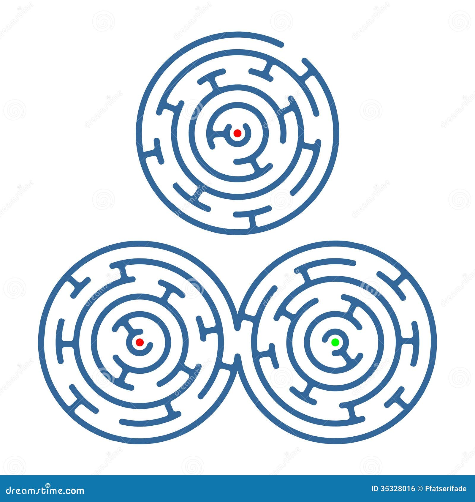 Labyrinth stock illustration. Illustration of labyrinth - 35328016