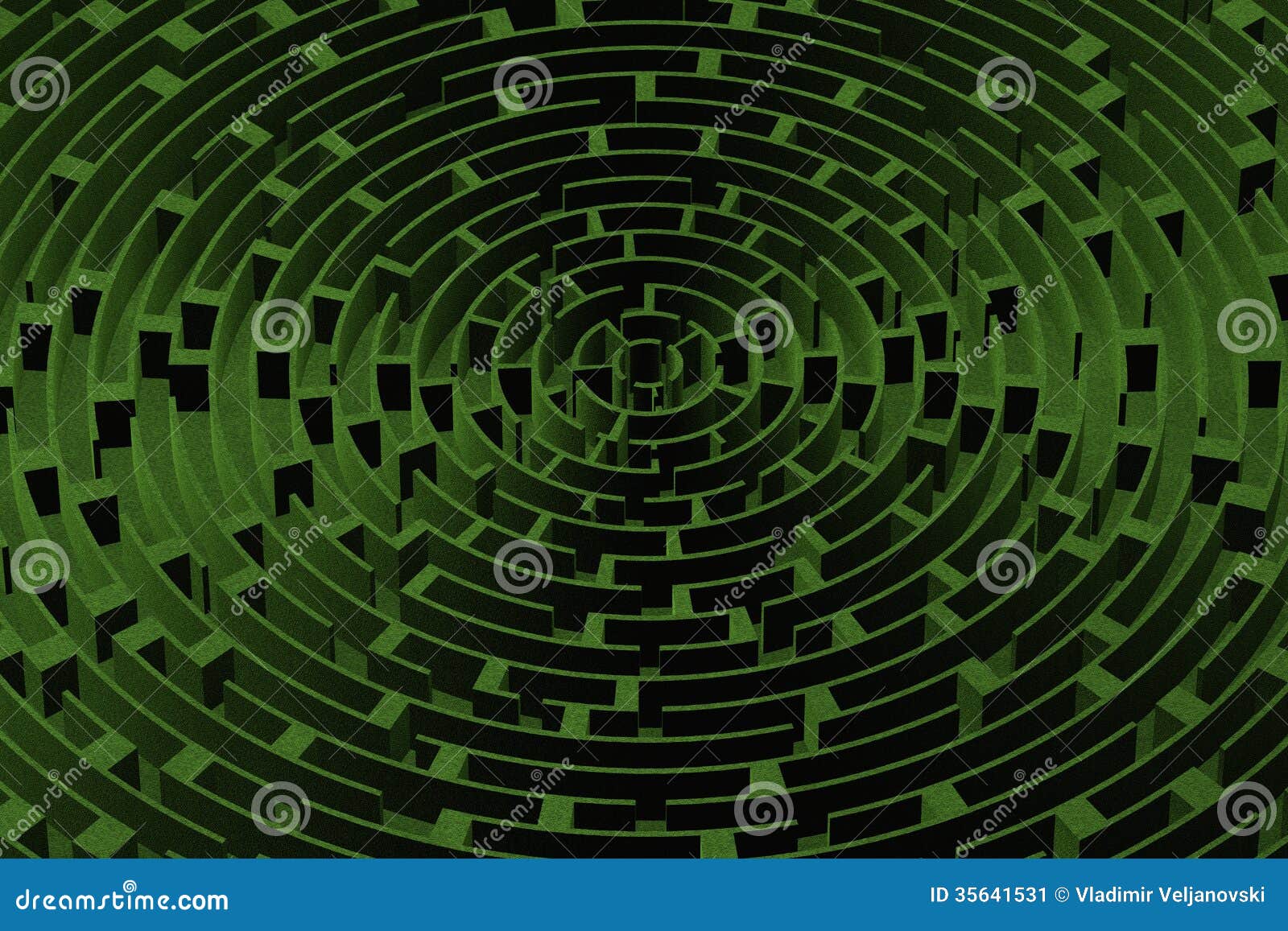 Labyrinth stock illustration. Illustration of complex - 35641531