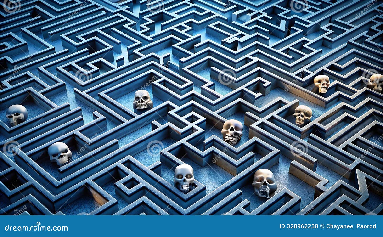 Labyrinth Art Visual Artworks Depicting Mazes, Labyrinths, Or M Royalty ...
