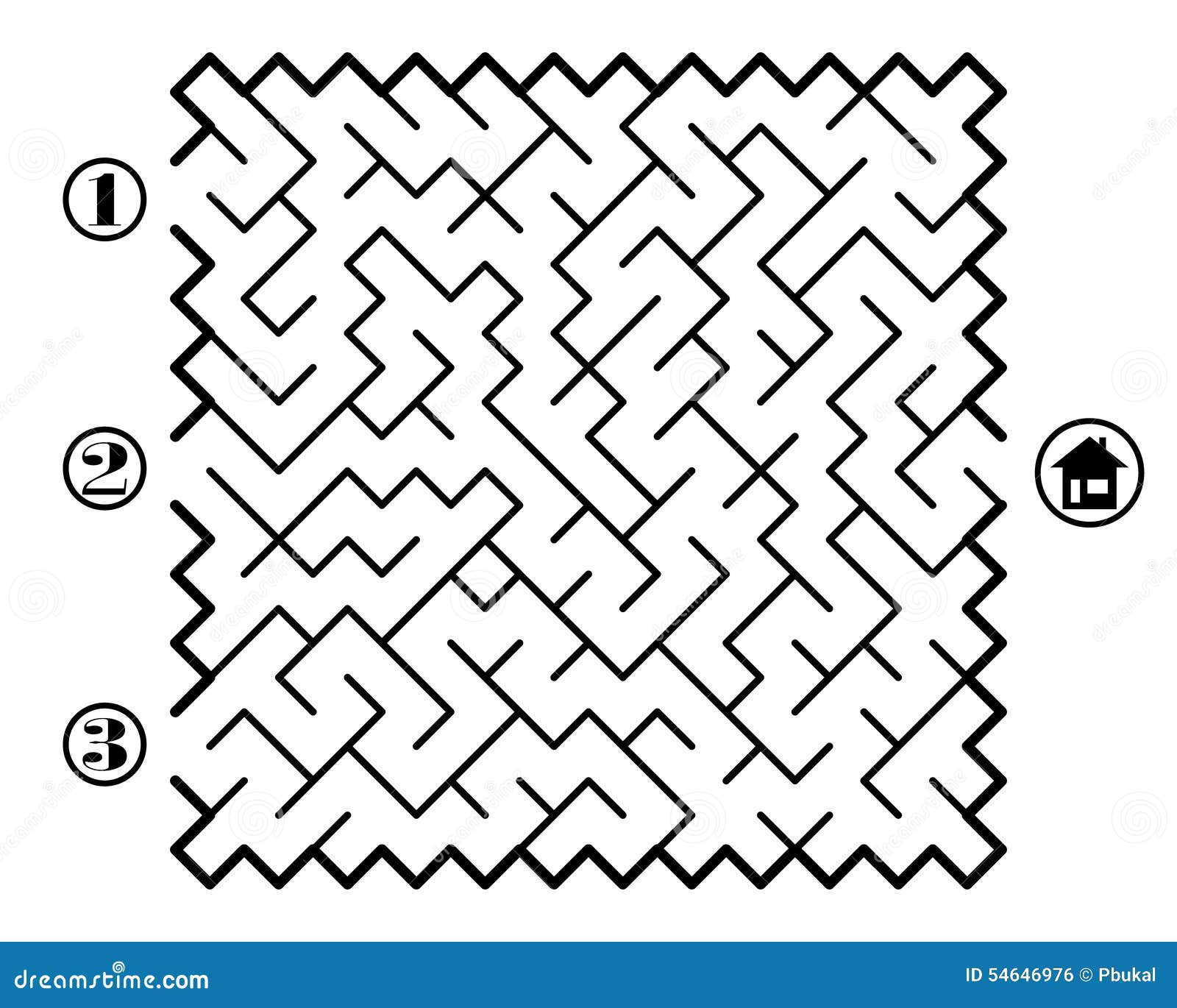 Labyrinth Stock Vector - Image: 54646976 Labyrinth Stock Vector - Image: 54646976