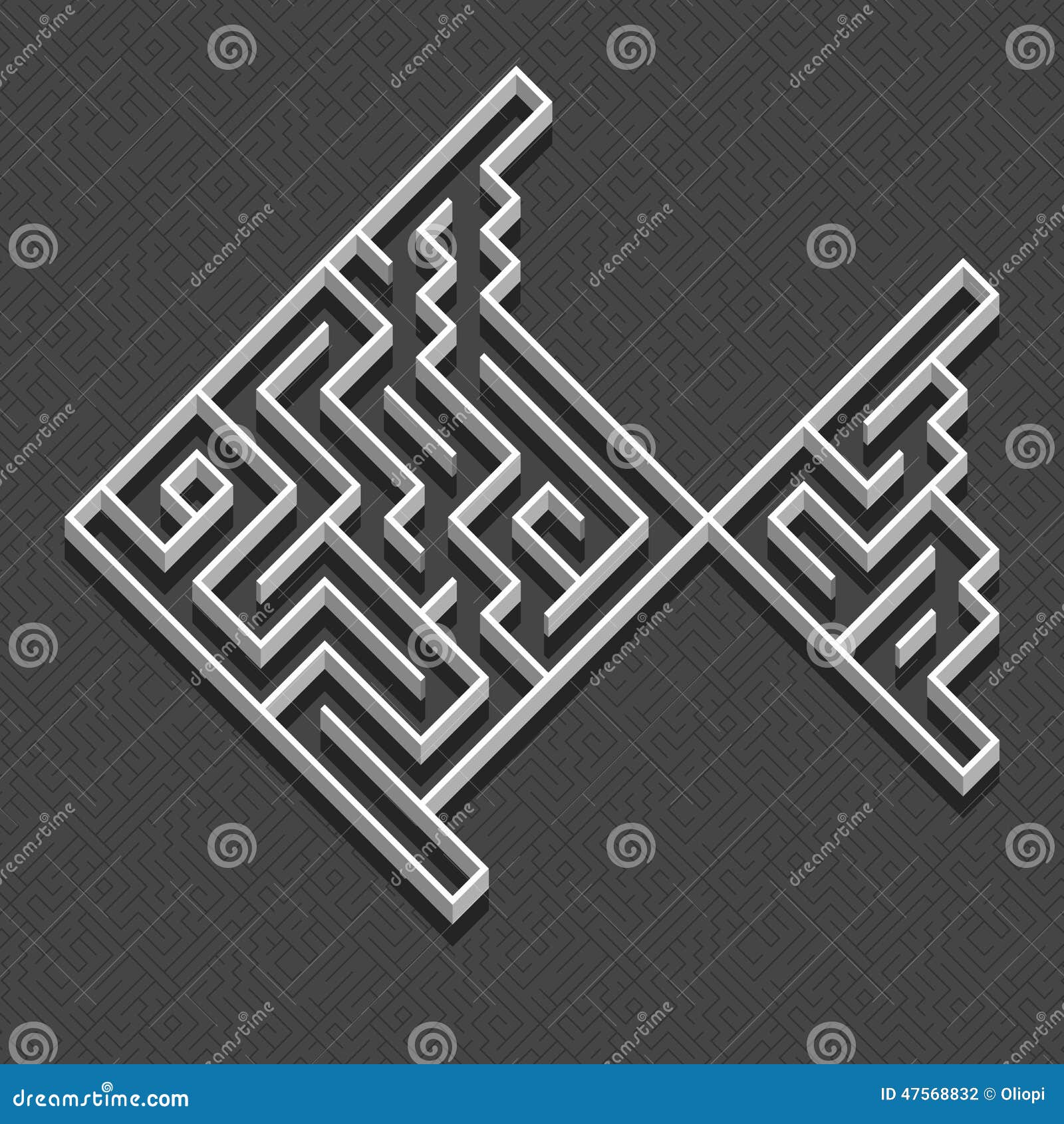 Labyrinth Fish stock illustration. Illustration of icon - 47568832