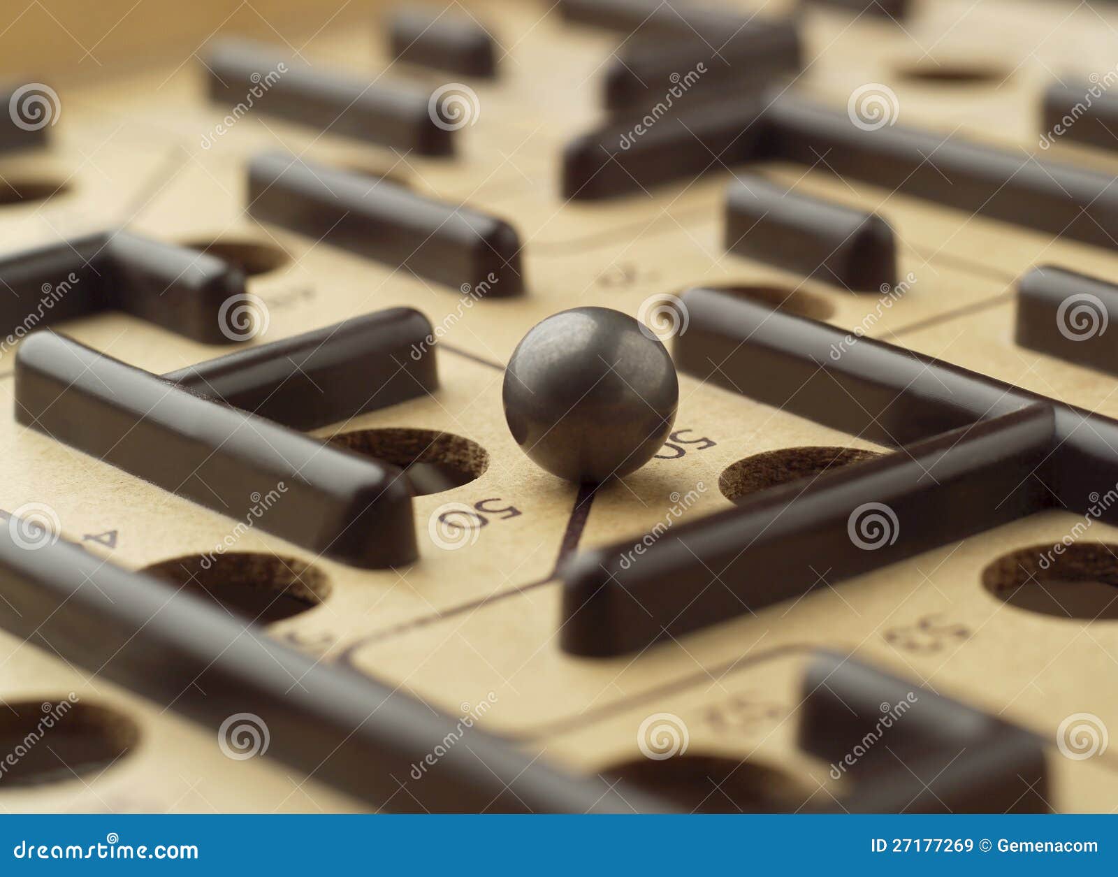 Labyrinth Game stock image. Image of guidance, hindrance - 27177269