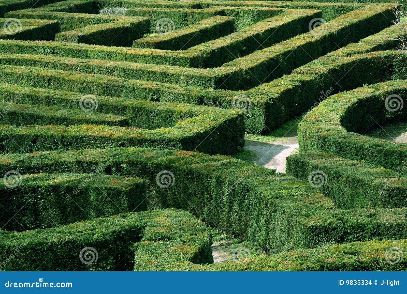 Labyrinth garden stock photo. Image of plants, topiary - 9835334