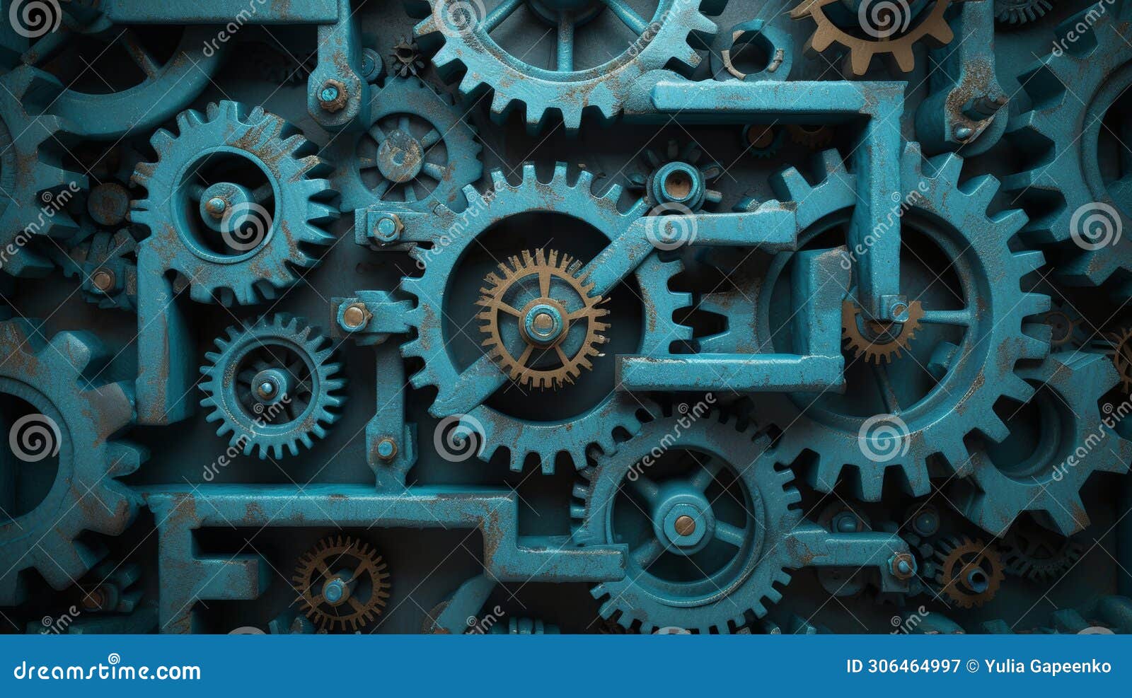 A Labyrinth of Interconnected Gears, Illustrating the Complexity of ... A Labyrinth of Interconnected Gears, Illustrating the Complexity of ...