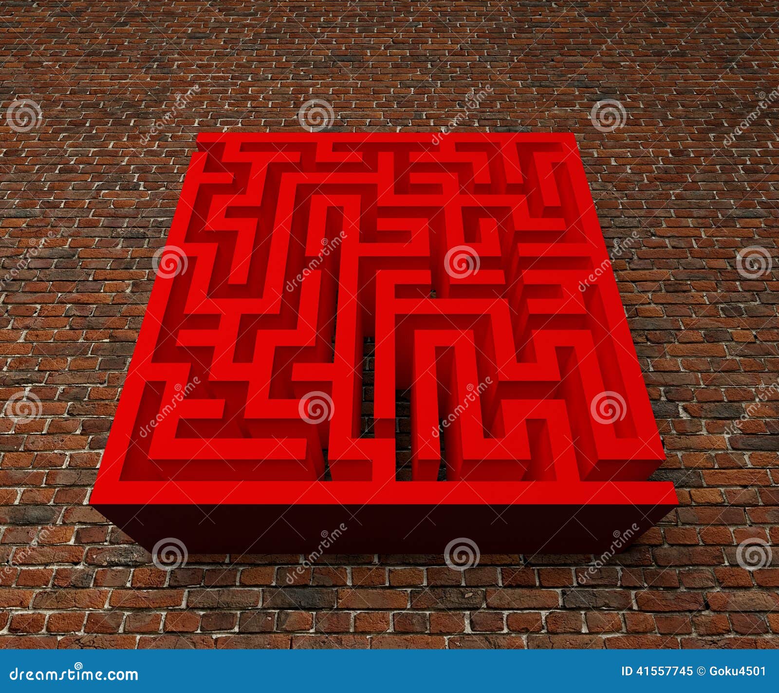 A Labyrinth In Interiors Perspective On Background Texture Stock Photo ...