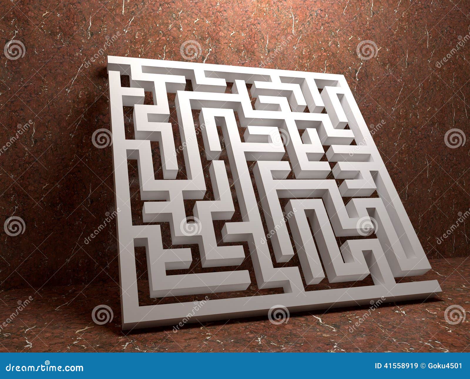 A Labyrinth in Interiors Perspective on Background Texture Stock ...