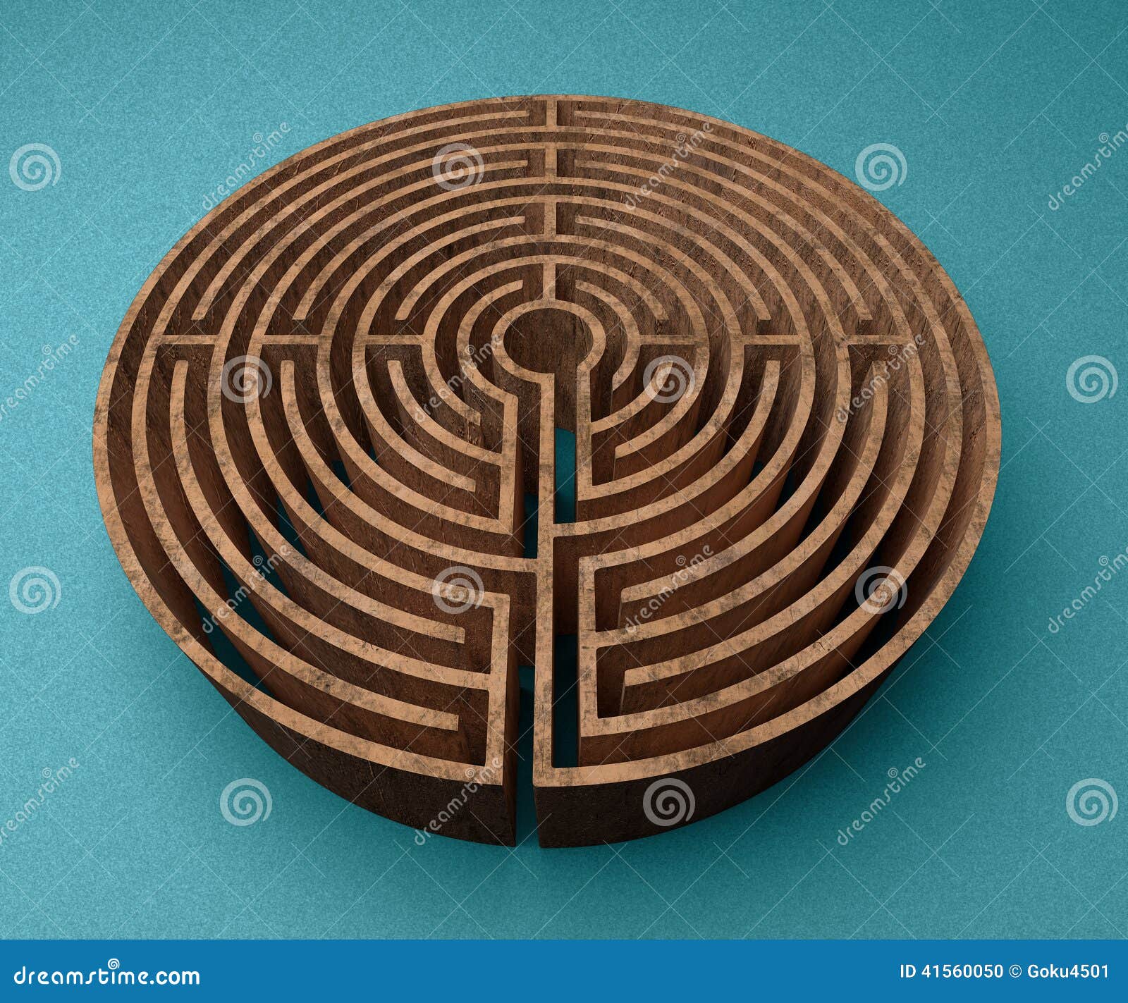 A Labyrinth In Interiors Perspective On Background Texture Royalty-Free ...