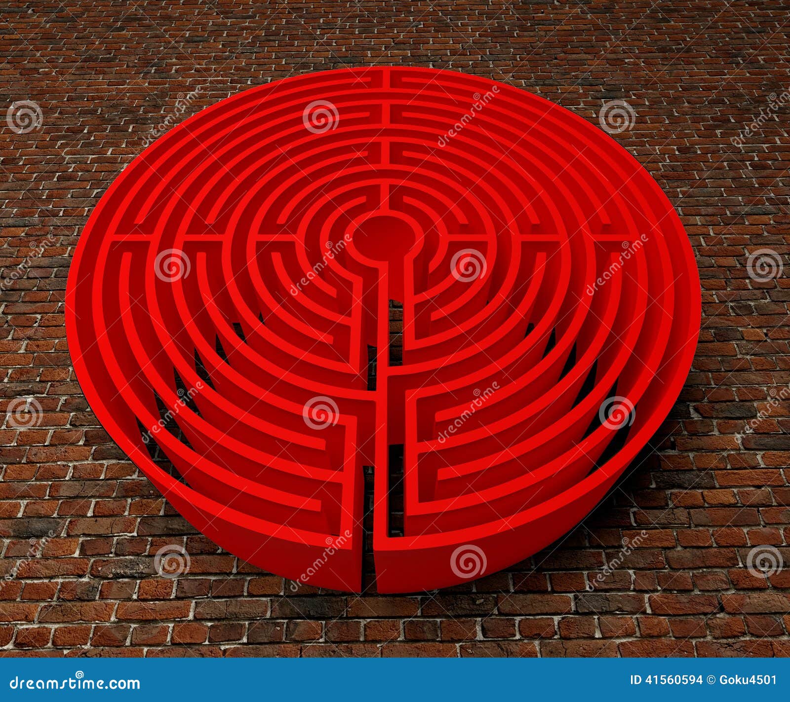 A Labyrinth In Interiors Perspective On Background Texture Royalty-Free ...