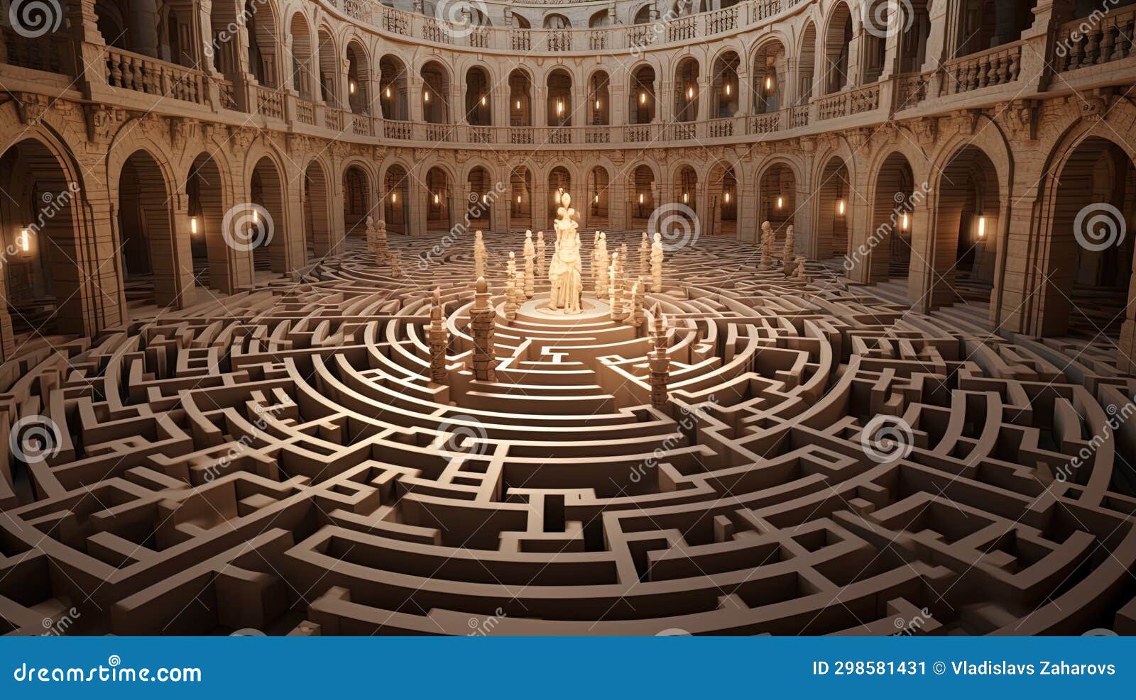 Labyrinth of Knowledge: a Complex Labyrinth Representing the Path To ... Labyrinth of Knowledge: a Complex Labyrinth Representing the Path To ...