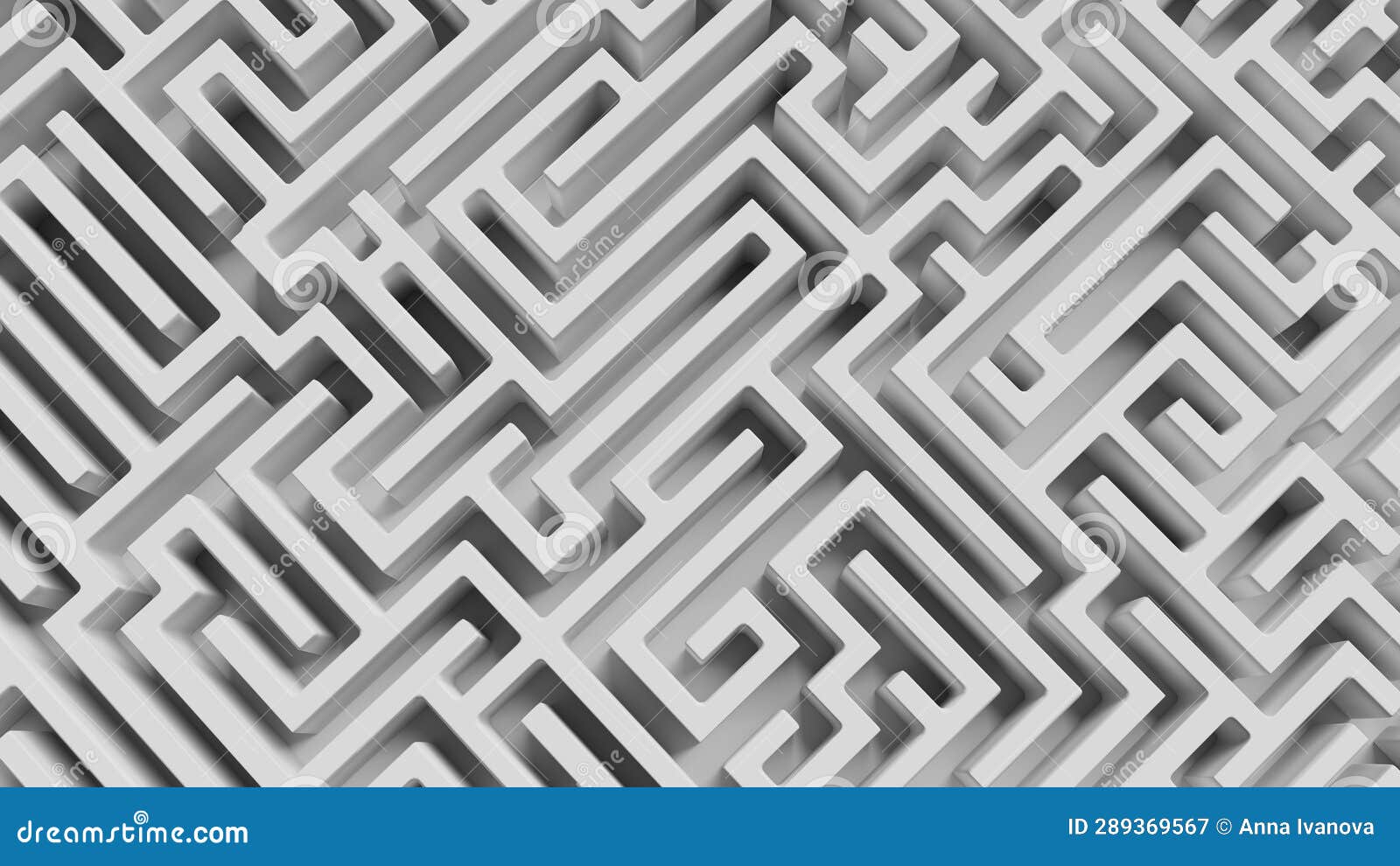 Labyrinth Maze Structure Confusing Way To the Exit. Breaking the ... Labyrinth Maze Structure Confusing Way To the Exit. Breaking the ...
