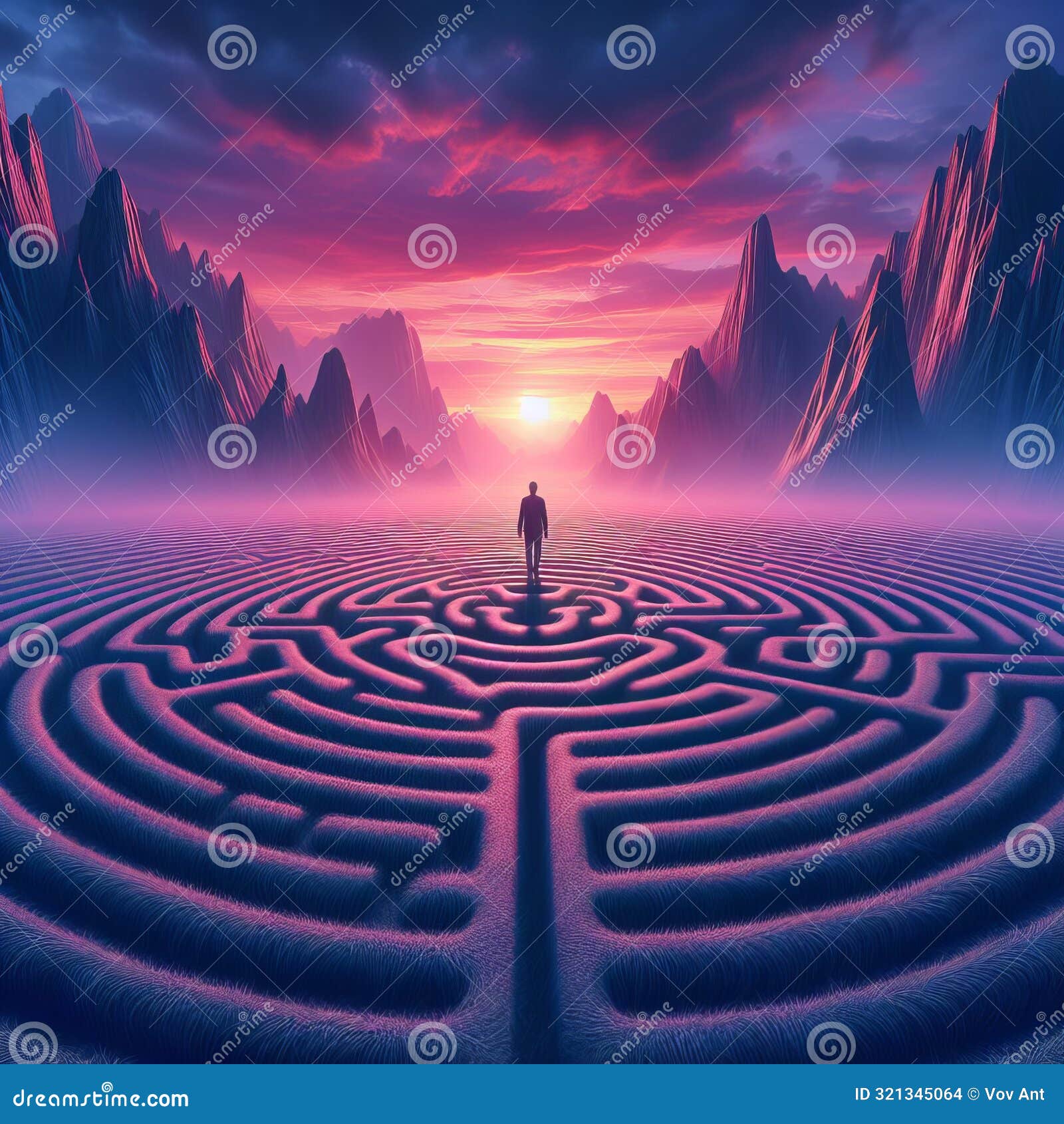 Labyrinth Meditations Guided Practices Using Labyrinth Walkingf Stock ...