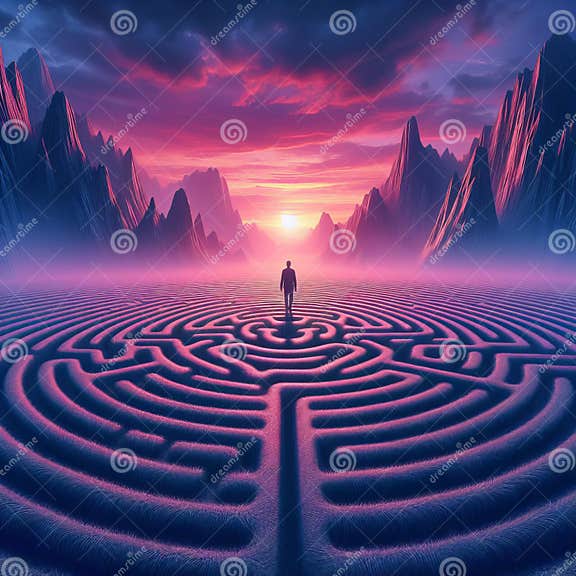 Labyrinth Meditations Guided Practices Using Labyrinth Walkingf Stock ...