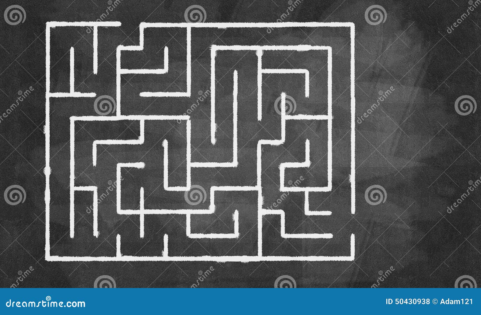 Labyrinth pattern stock photo. Image of concept, drawing - 50430938