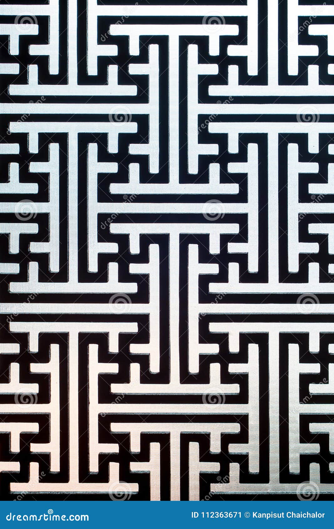 Labyrinth Pattern Photo Concept. Stock Illustration - Illustration of ...