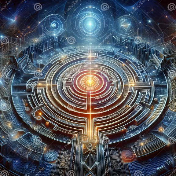 Labyrinth Sacred Geometry Study Group Learning Communities,stud Stock ...