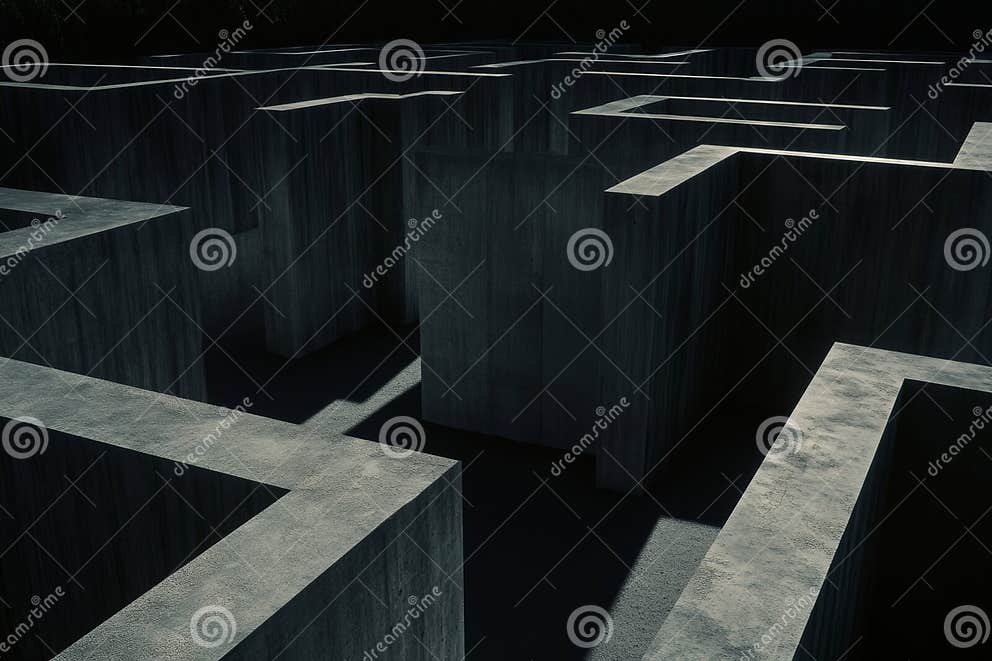 Labyrinth, Twisting Passages and Paths, Monochromatic with Sharp ...