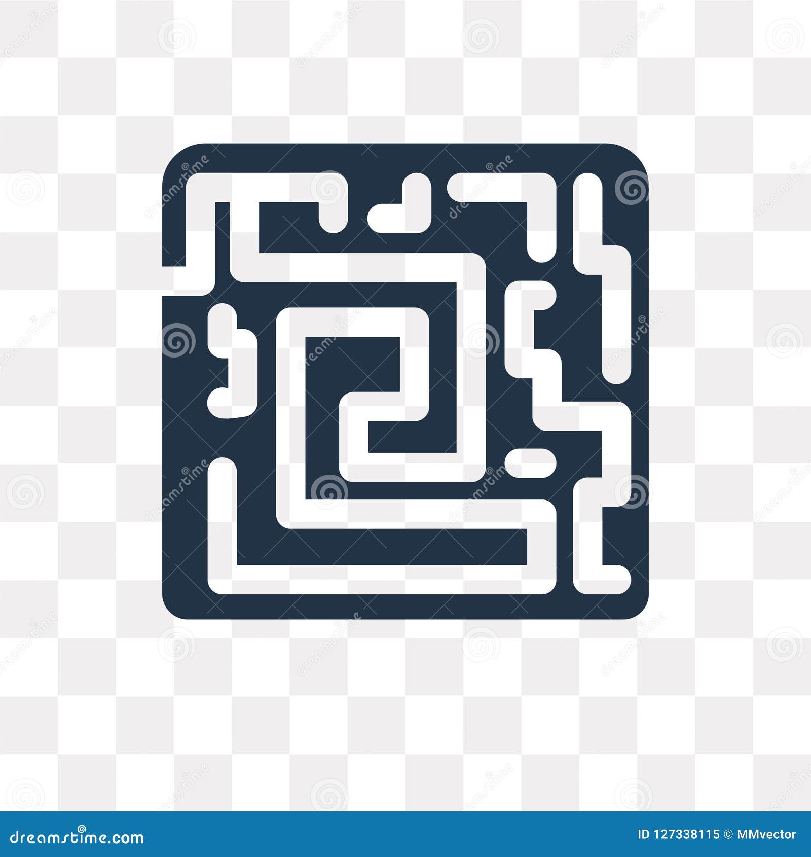 Transparent Labyrinth Background Template Vector Illustration ...