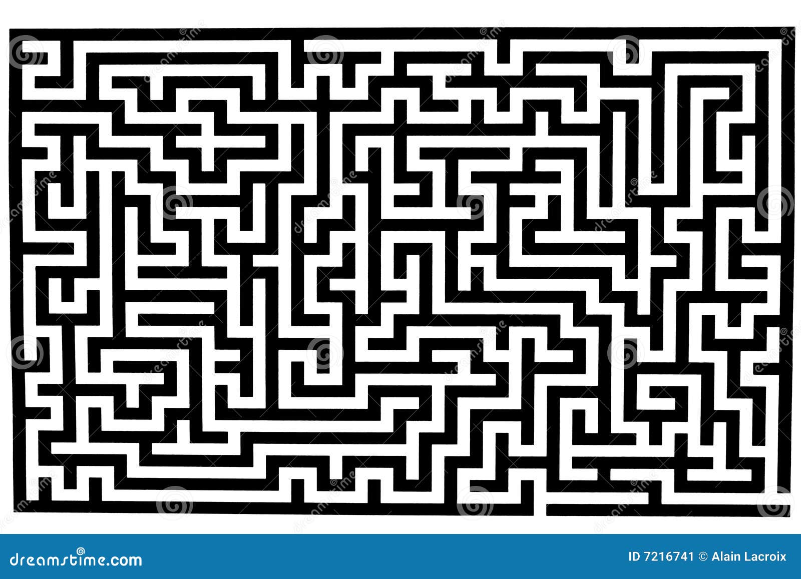 Labyrinthe compliqué illustration stock. Illustration du conception ...