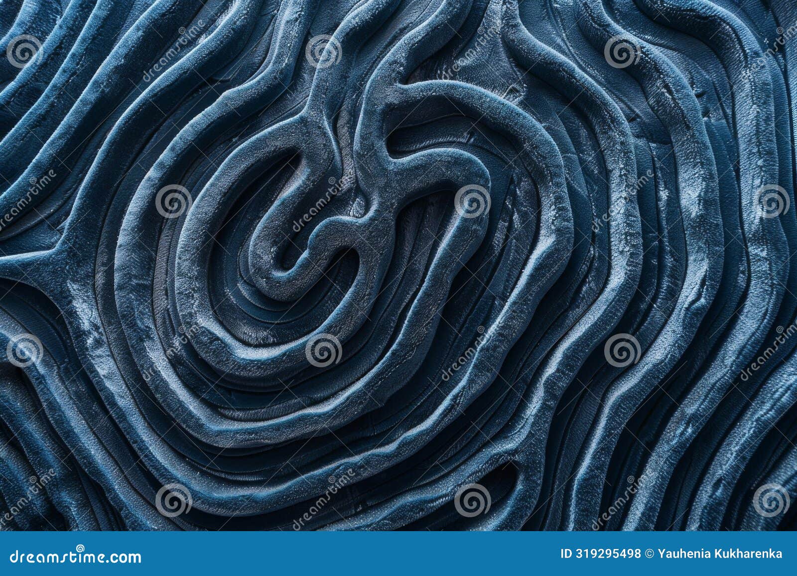 Labyrinthine Textured Fabric Maze Stock Illustration - Illustration of ...