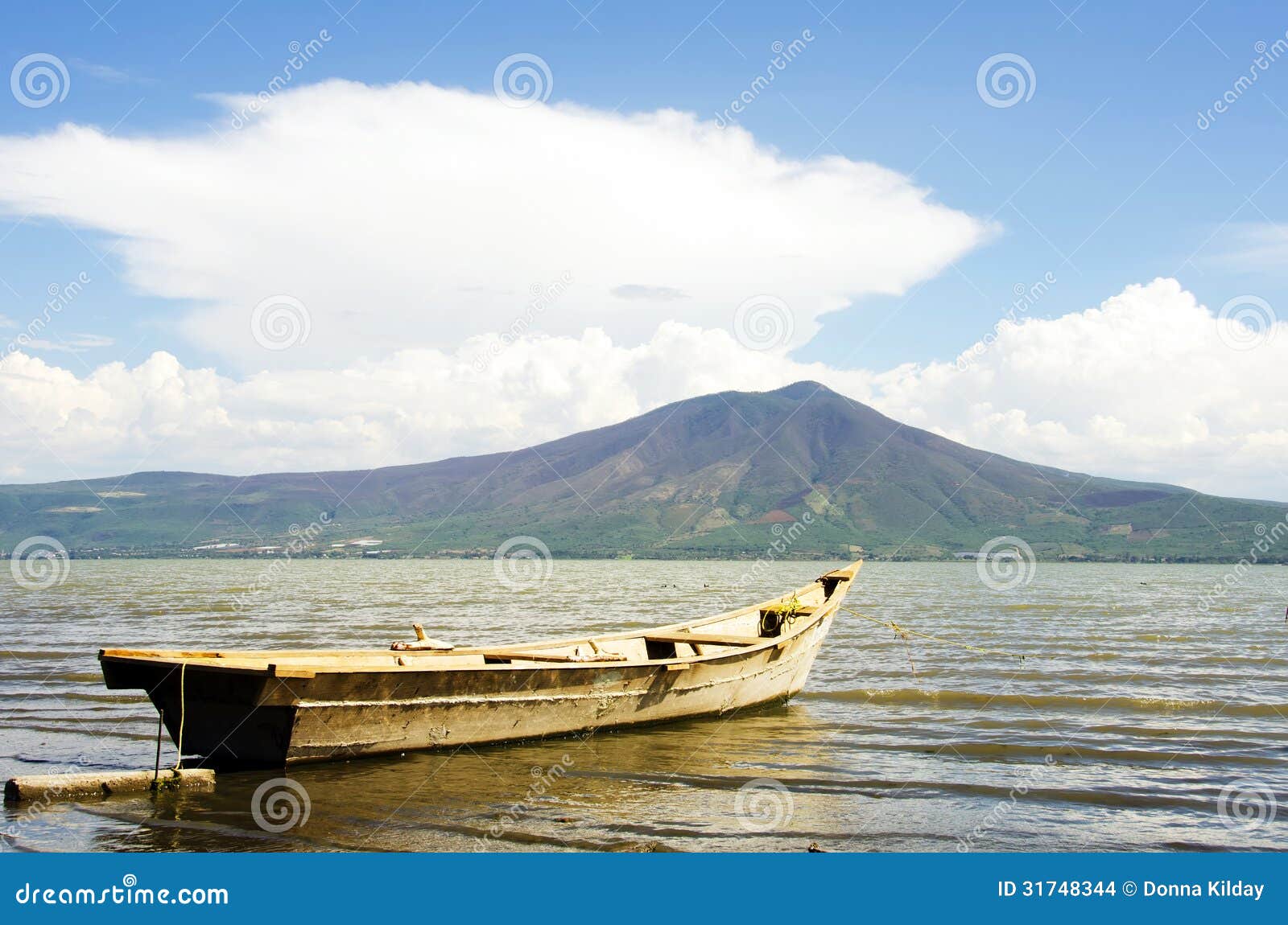 Lac Chapala, Mexique photo stock. Image du texture, blanc - 31748344