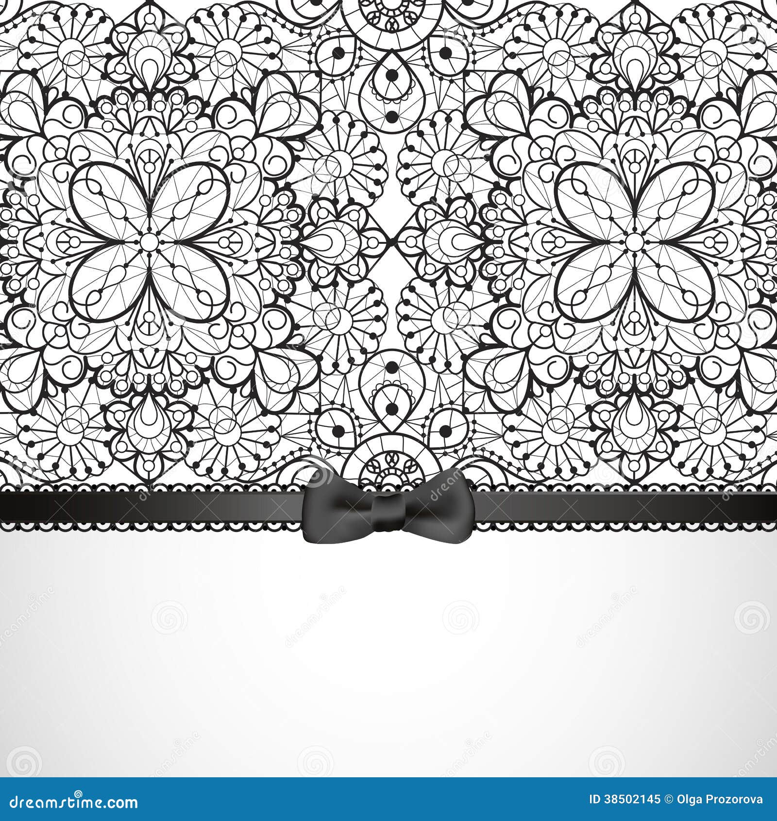 Lace background stock vector. Illustration of black, lace - 38502145