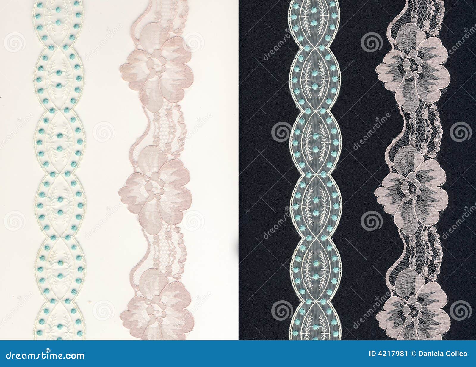 Lace Borders on B/w Background Stock Image - Image of background ...
