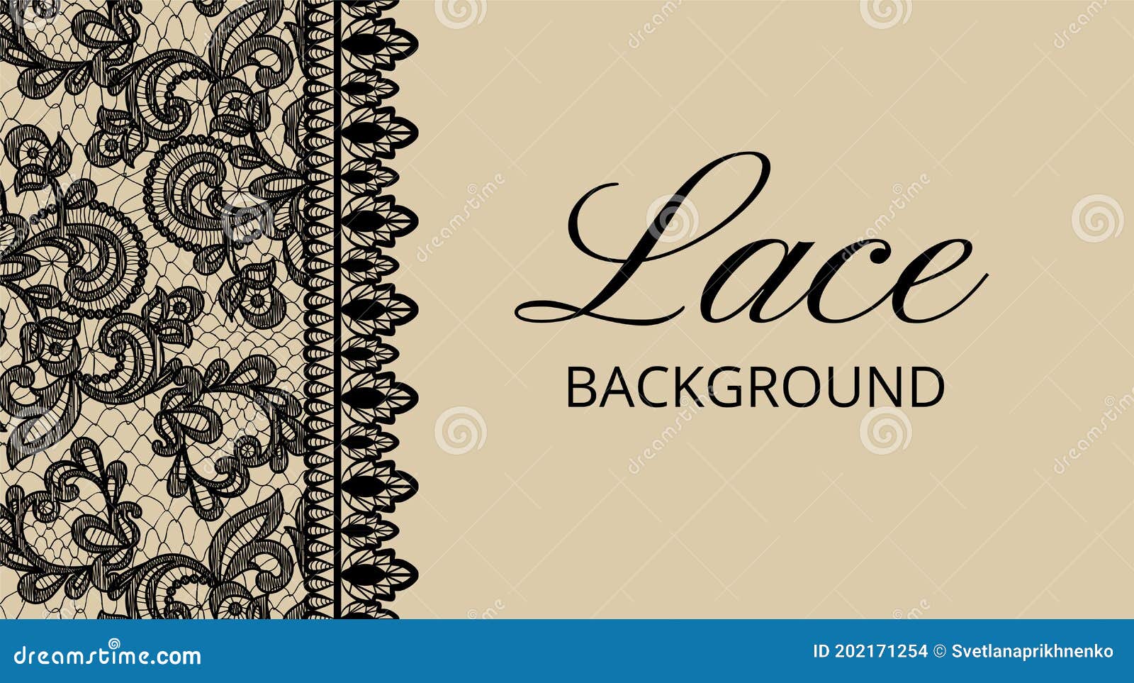 Lace card stock vector. Illustration of texture, abstract - 202171254