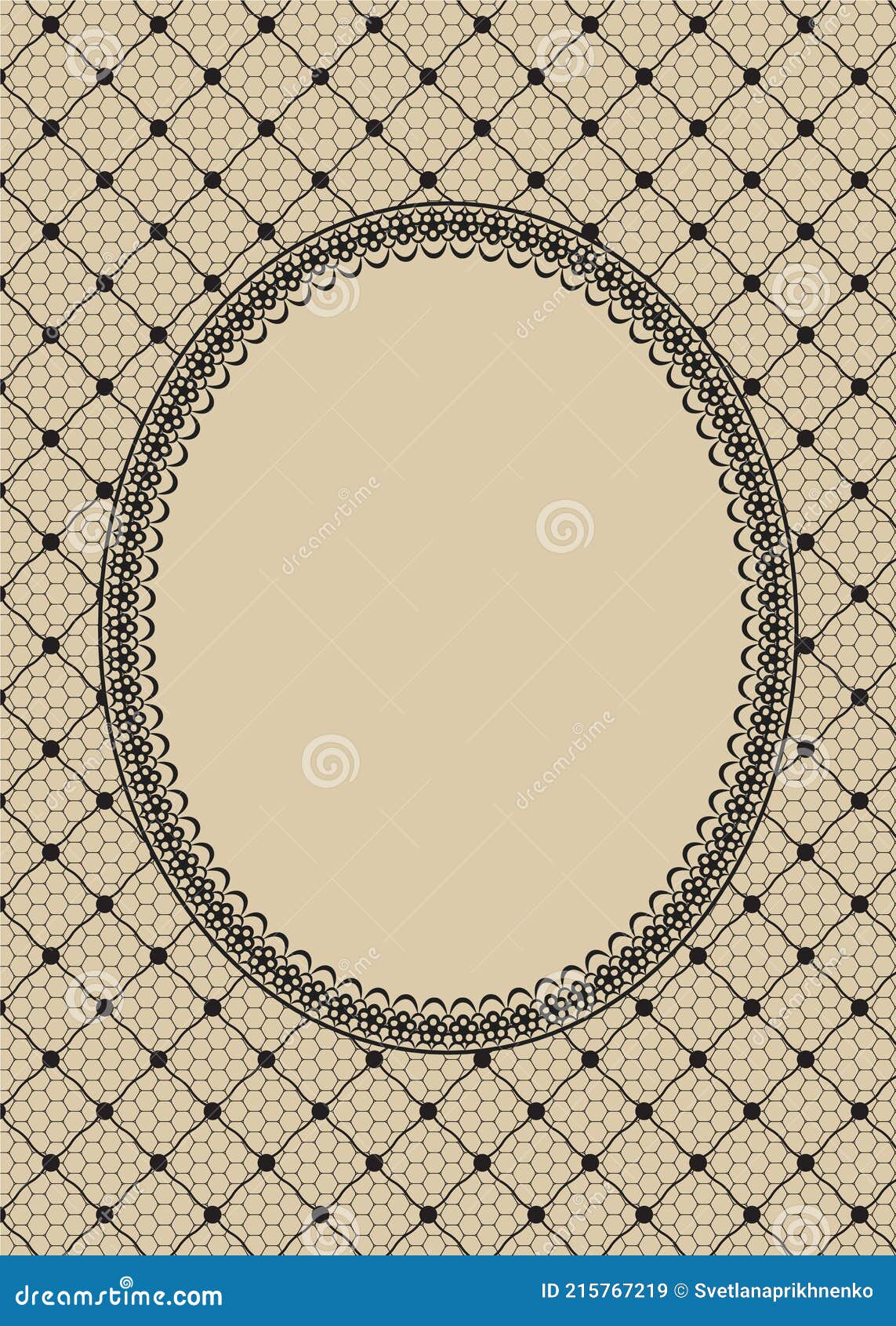 Lace card stock vector. Illustration of backdrop, card - 215767219