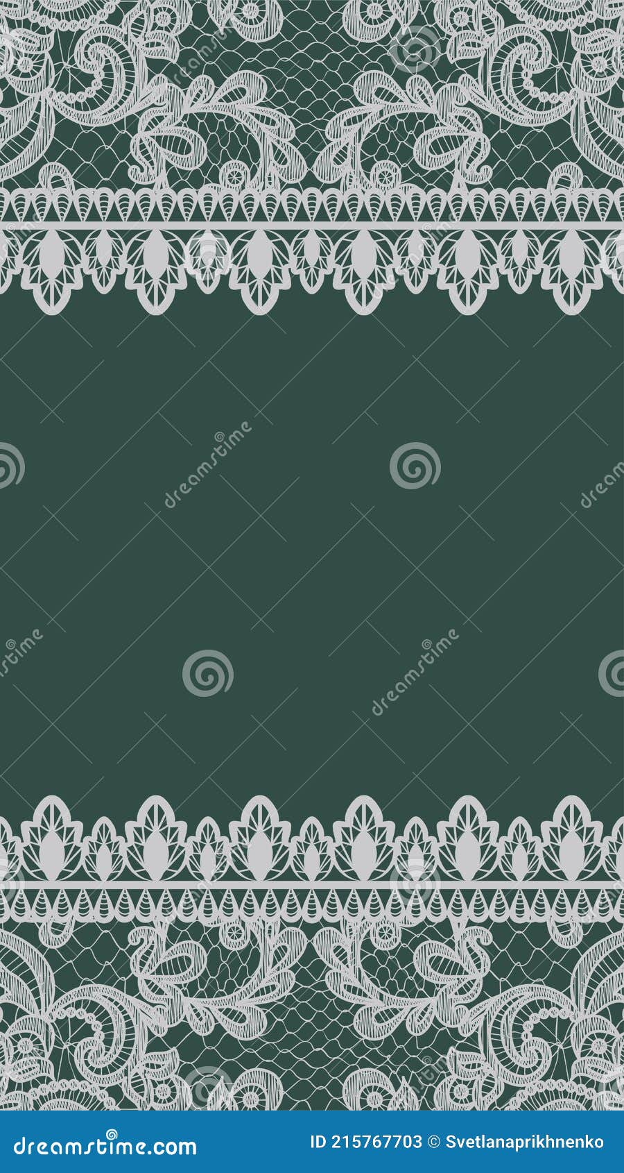 Lace card stock vector. Illustration of fashion, frame - 215767703