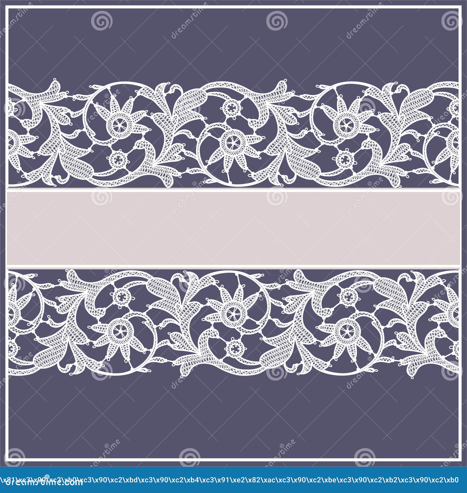 Lace. Card. stock vector. Illustration of floral, repetition - 56656582