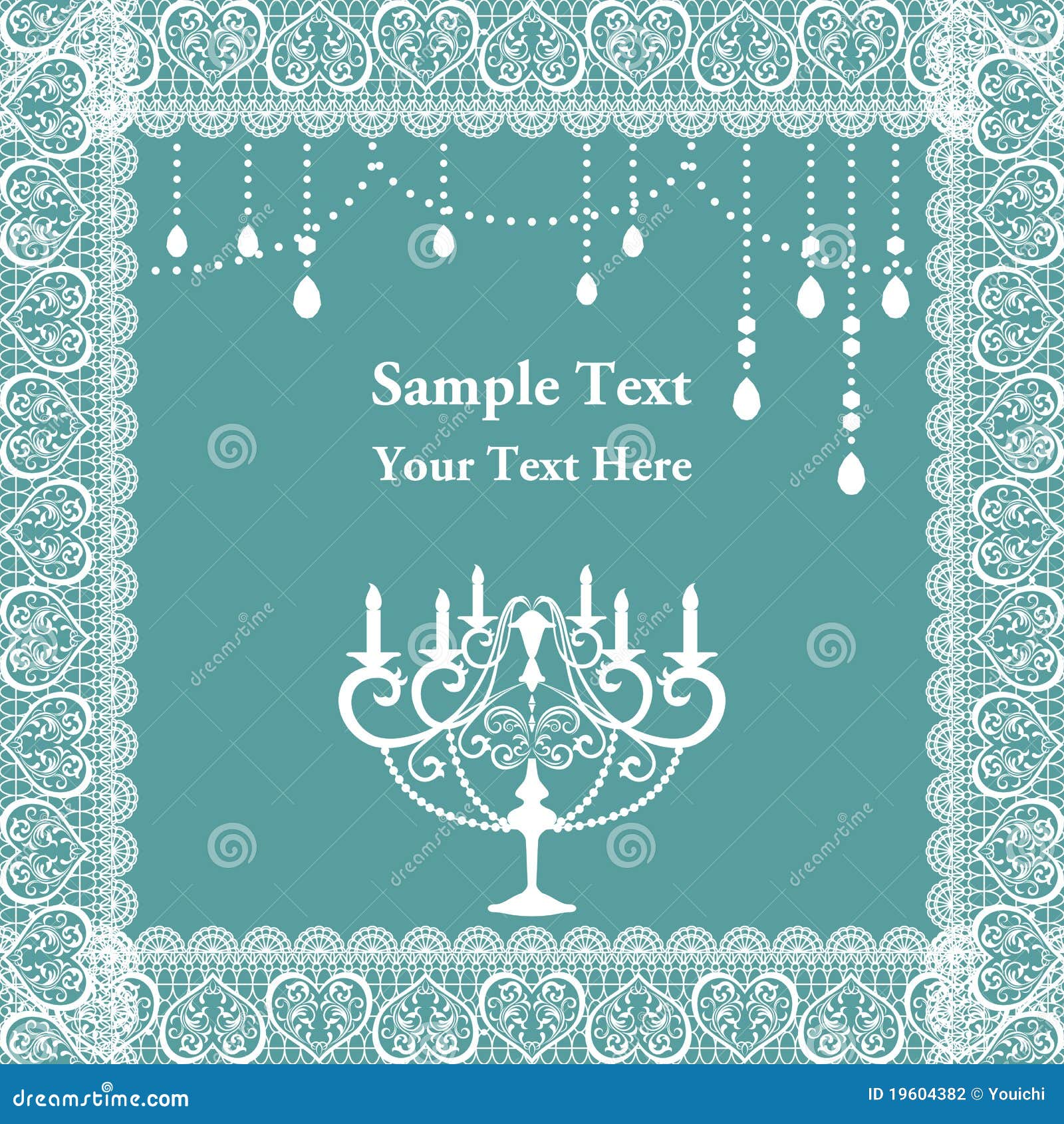 Lace frame stock vector. Illustration of border, frame - 19604382