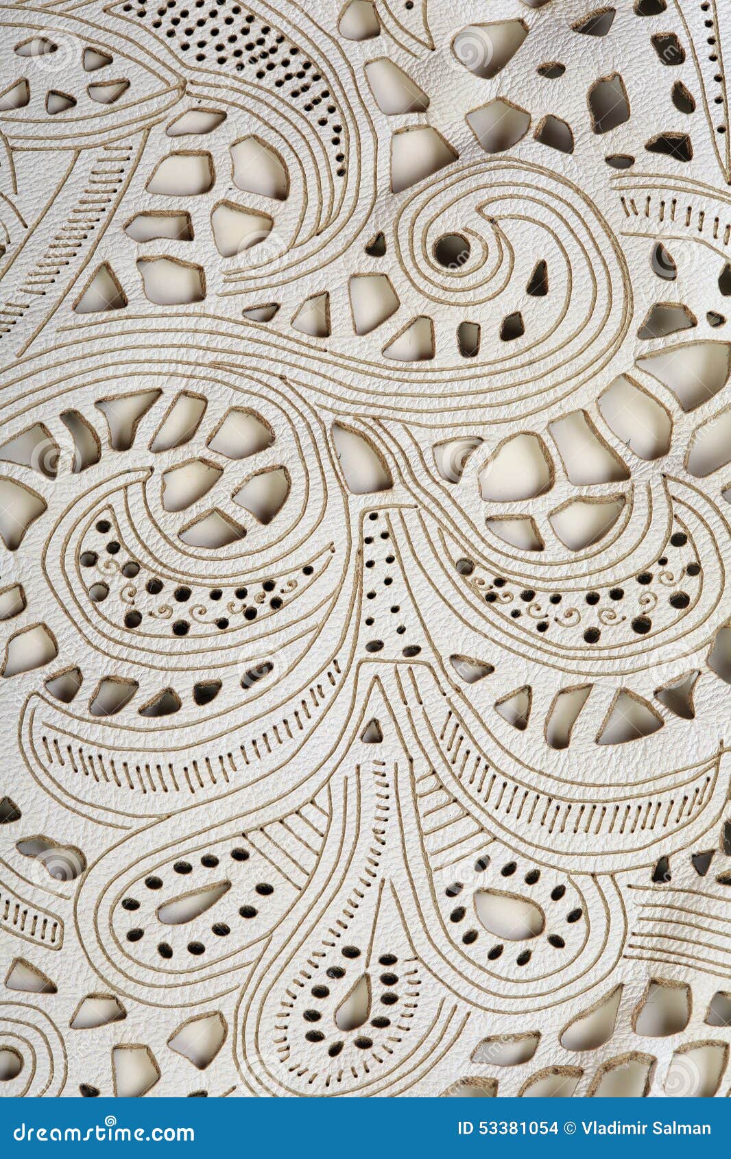 Lace leather texture stock photo. Image of ethnic, leather - 53381054