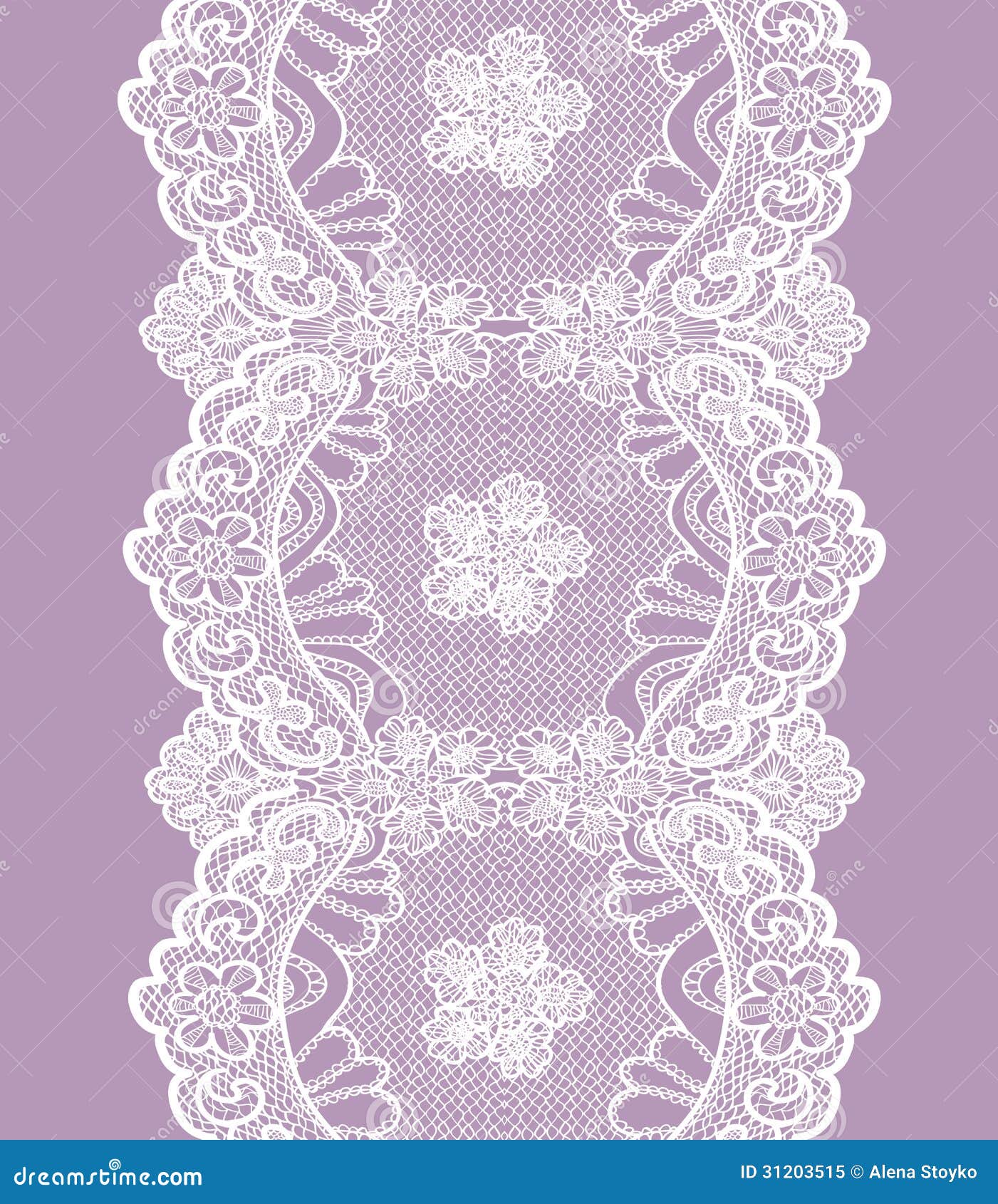 Lace pattern stock vector. Illustration of antique, graphic - 31203515