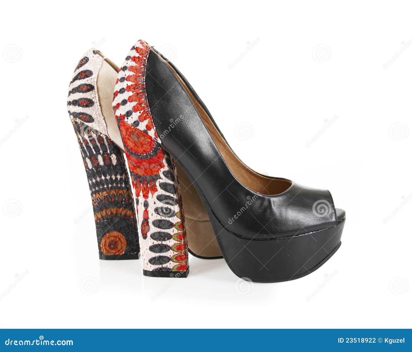 Lace pattern heels stock photo. Image of high, elegant - 23518922