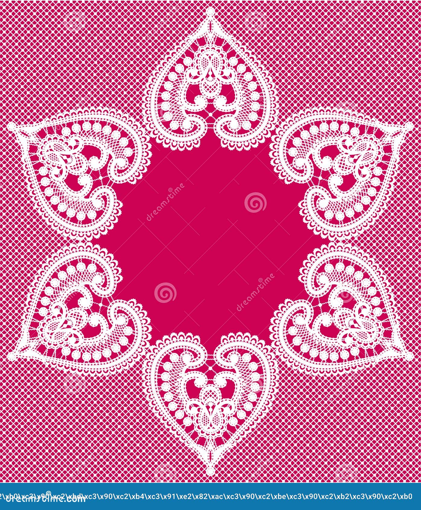 Lace Pattern. Lace Vector Background. Stock Vector - Illustration of ...