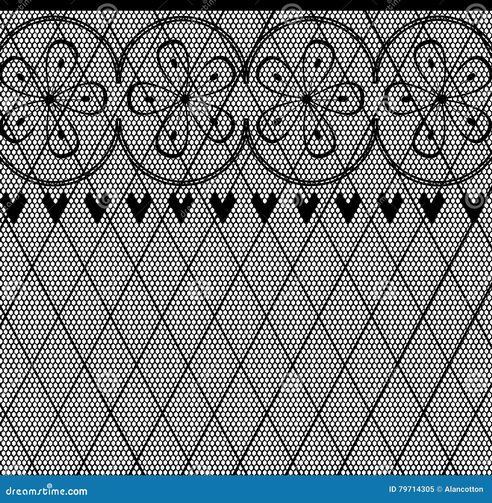 Lace Pattern stock vector. Illustration of background - 79714305