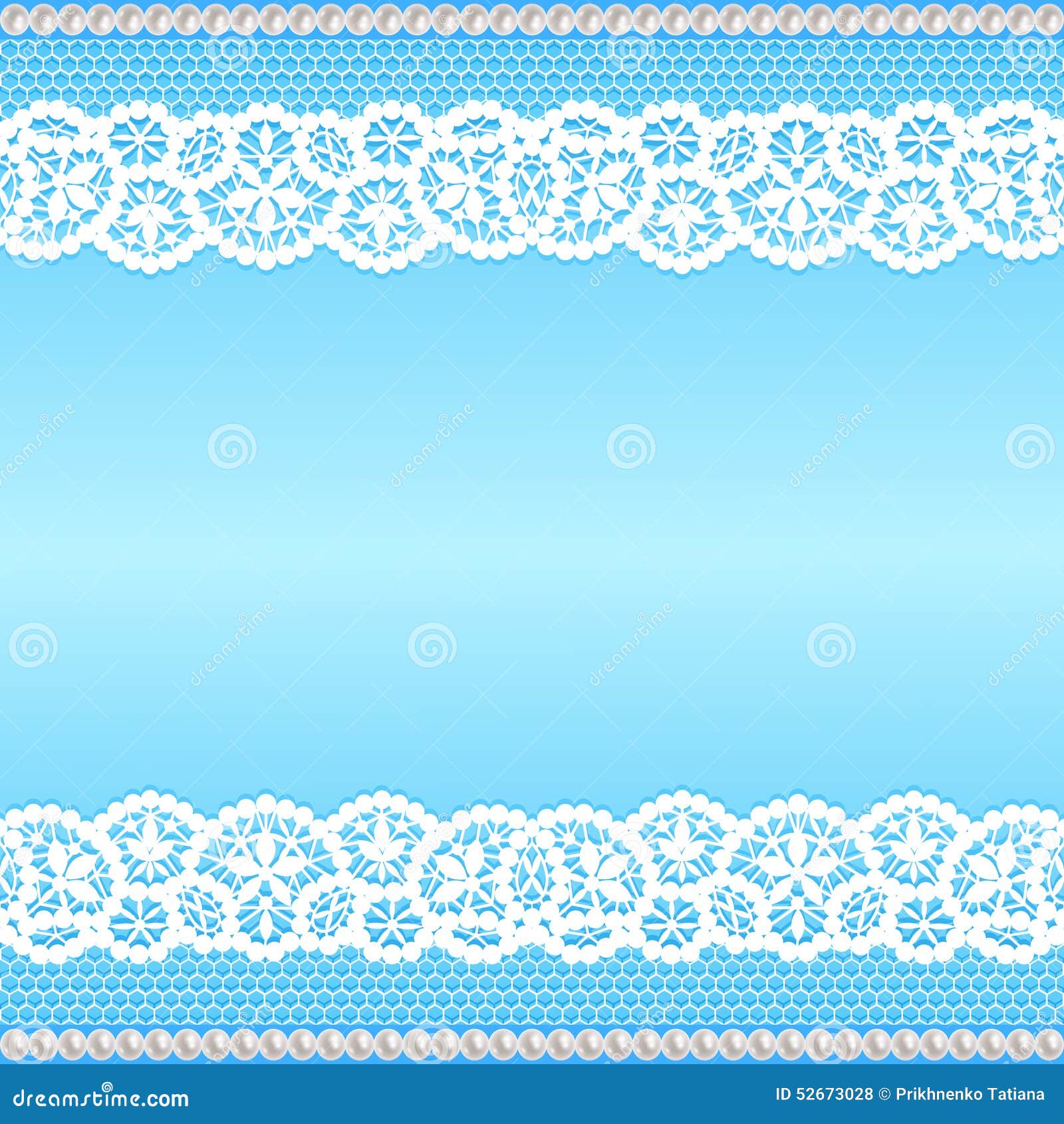 Lace with pearls stock vector. Illustration of shiny - 52673028