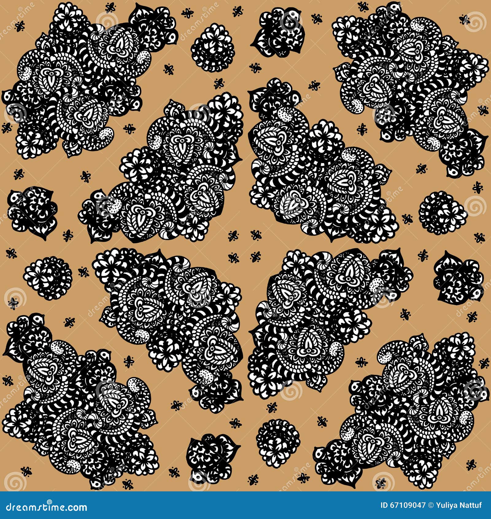 LACE1 stock illustration. Illustration of design, doodle - 67109047