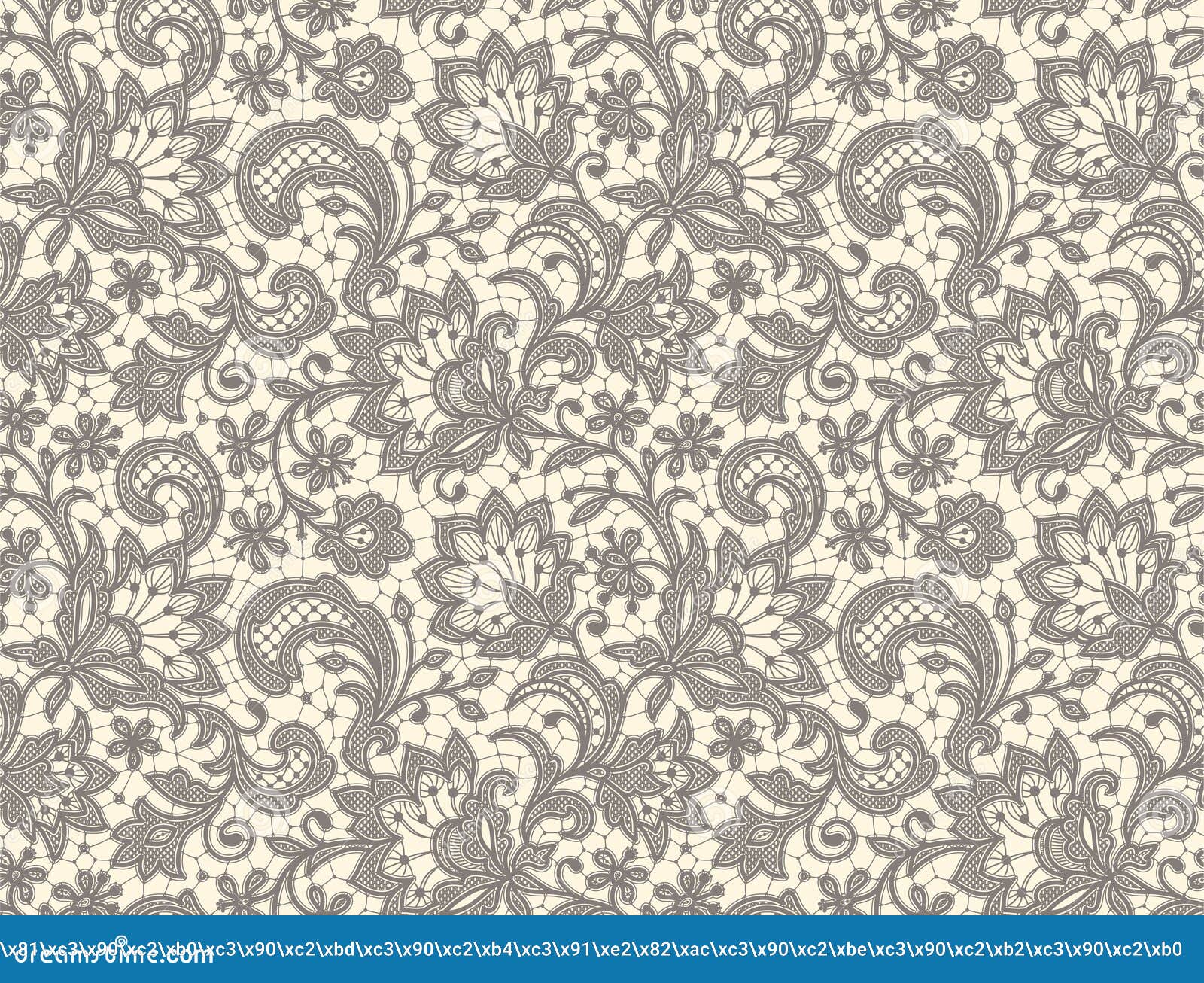 Lace Seamless Pattern. stock vector. Illustration of textile - 54898185