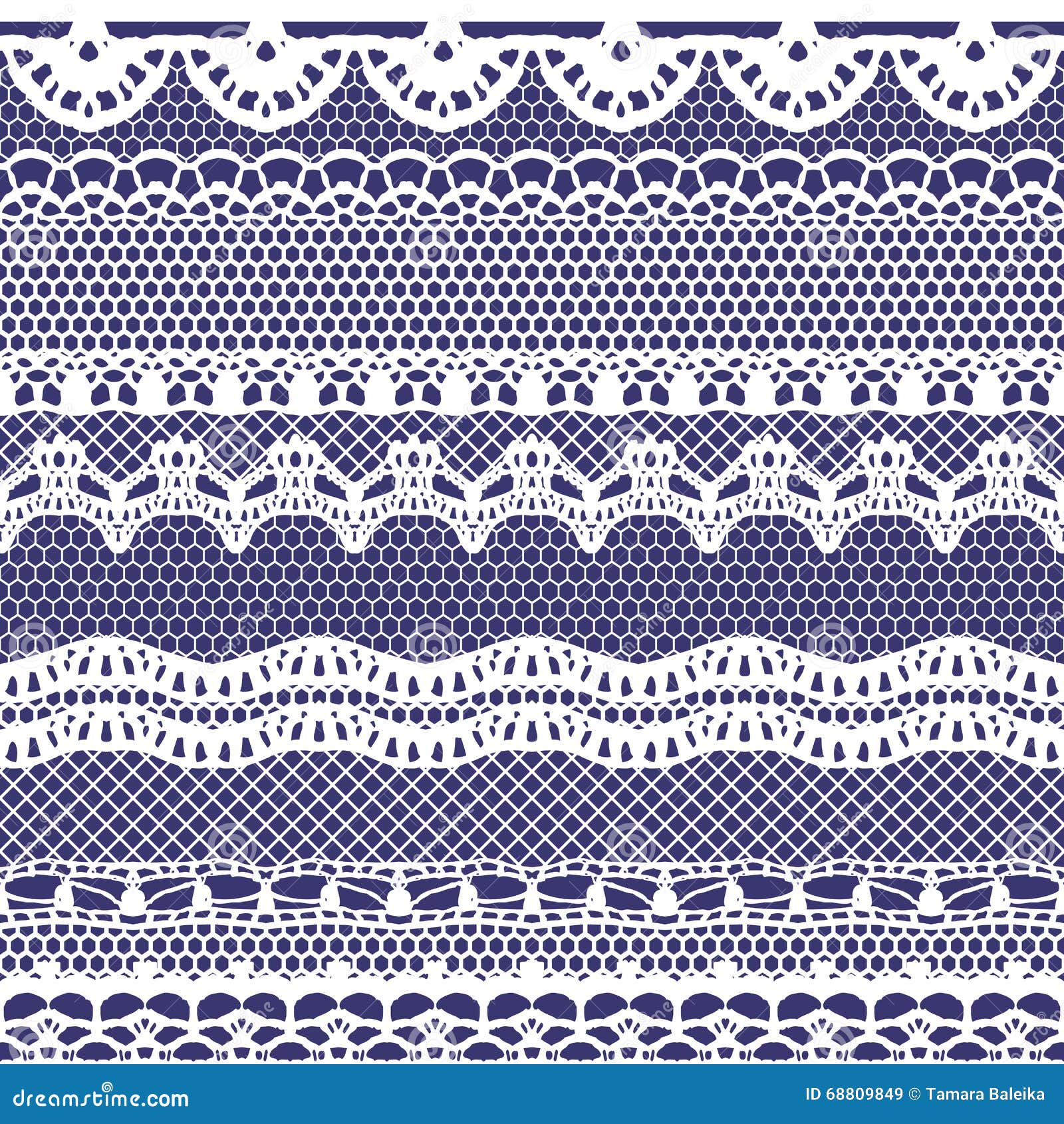 Lace seamless pattern stock vector. Illustration of invitation - 68809849