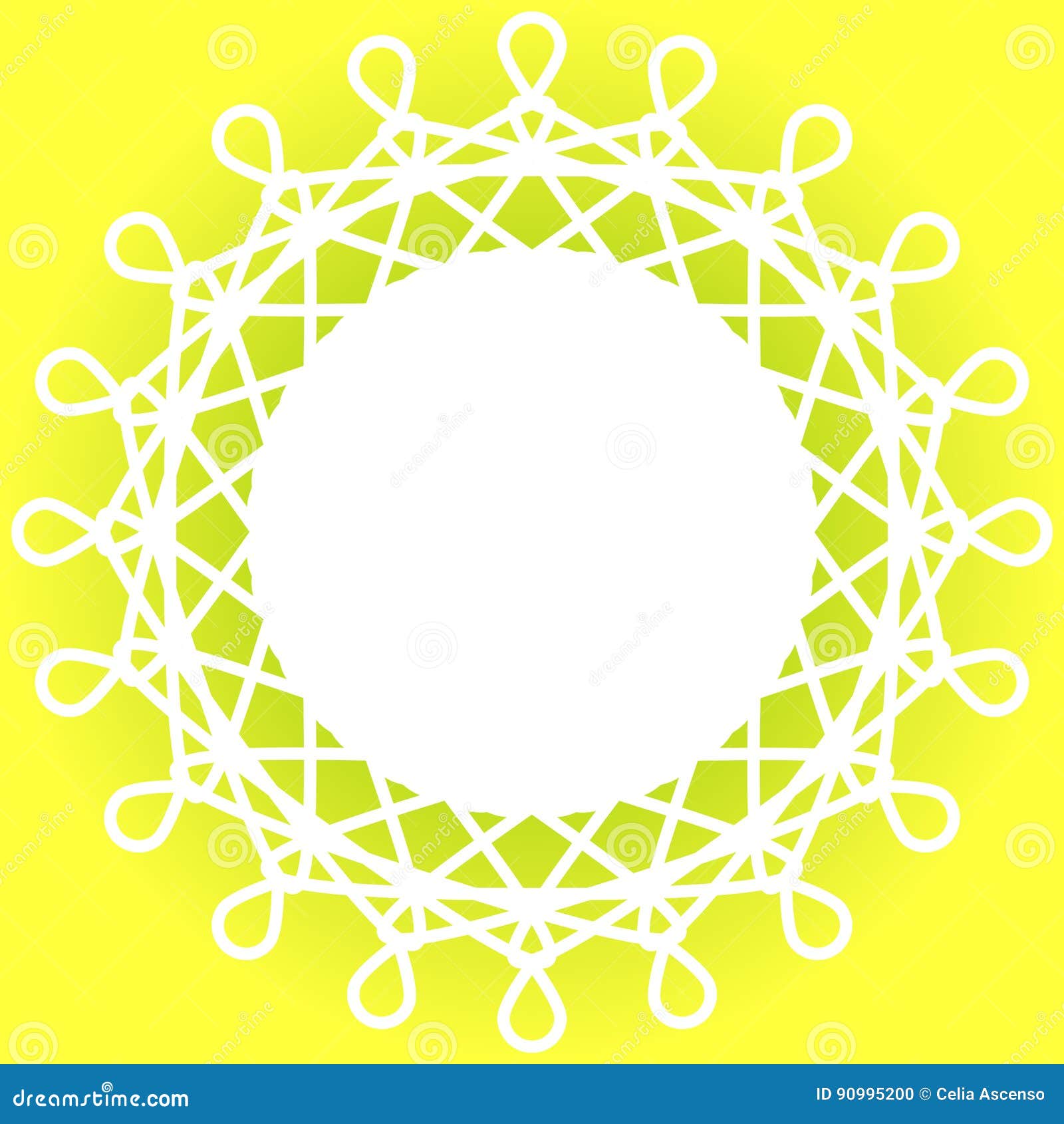 Lace summer border frame stock illustration. Illustration of mothers ...