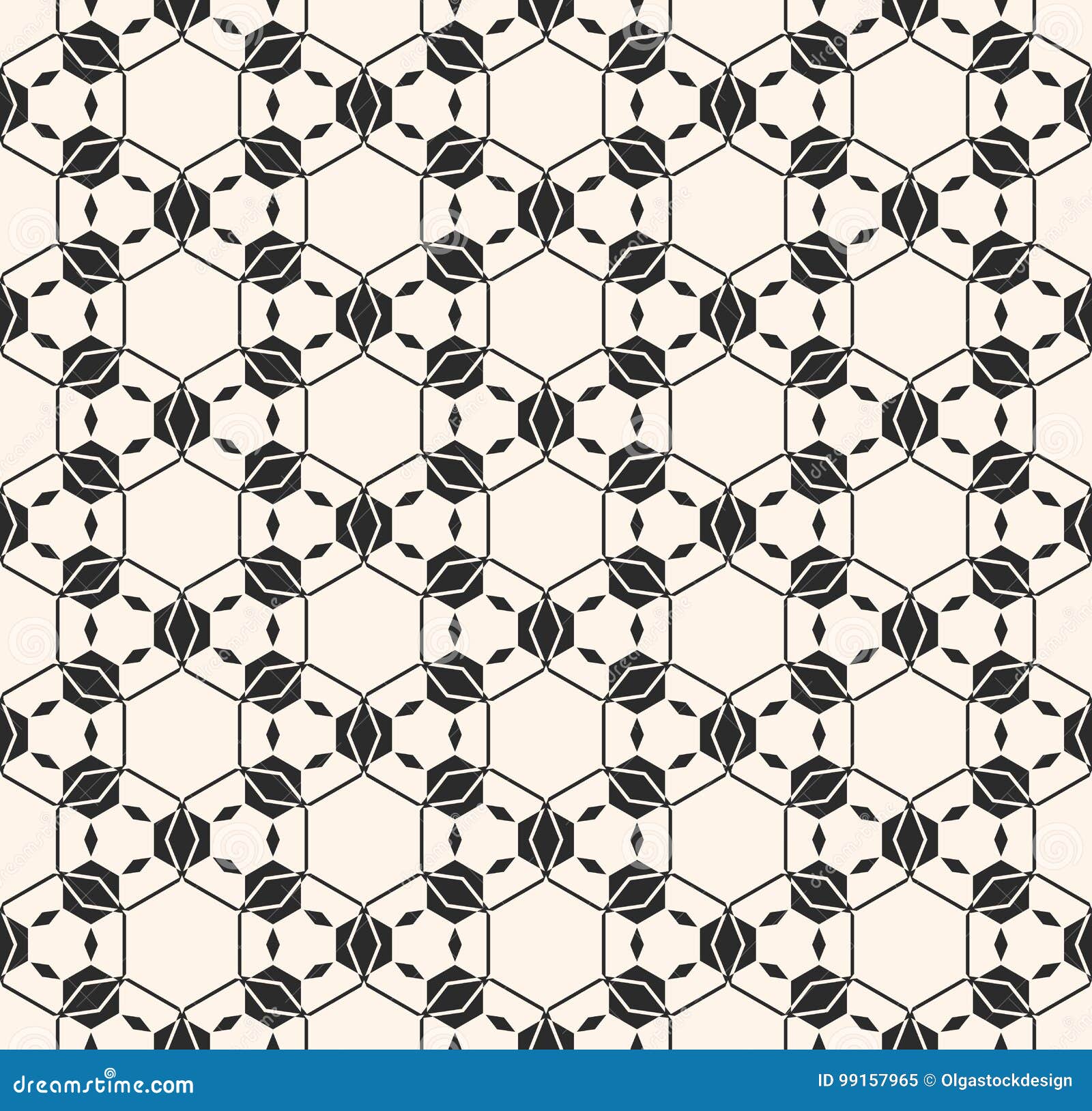 Lace Vector Texture Subtle Seamless Pattern Geometric Background Stock Vector Illustration