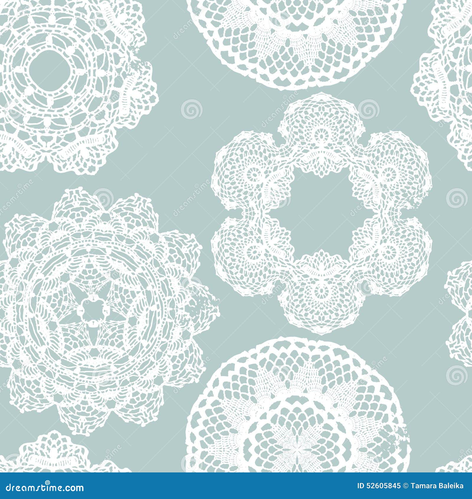 Lace White Seamless Mesh Pattern. Stock Vector - Illustration of leaf ...