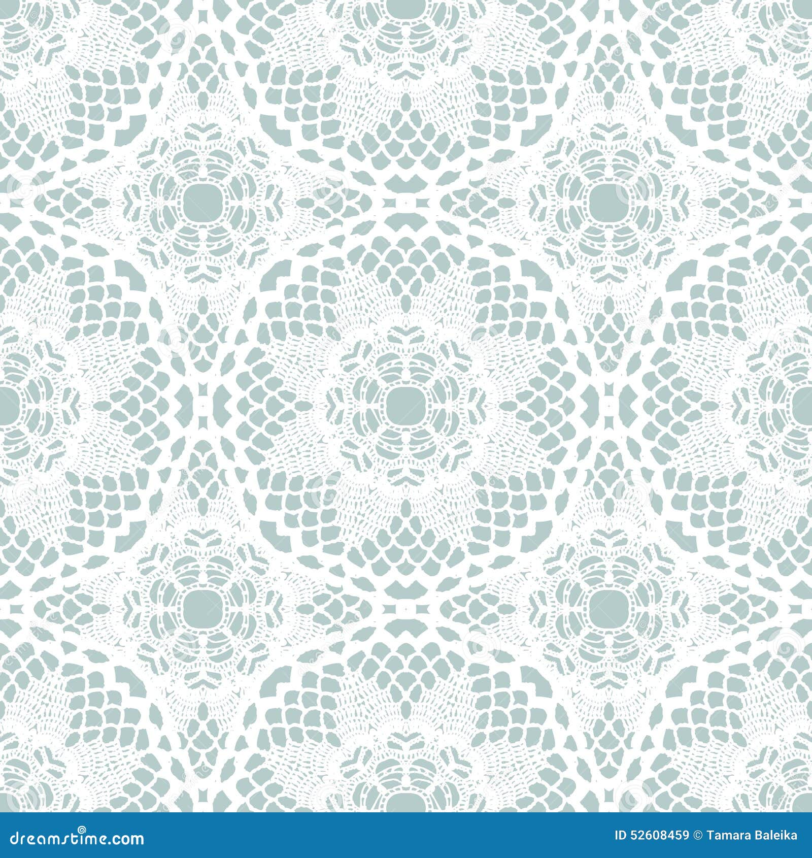 Lace White Seamless Mesh Pattern. Stock Vector - Illustration of ...