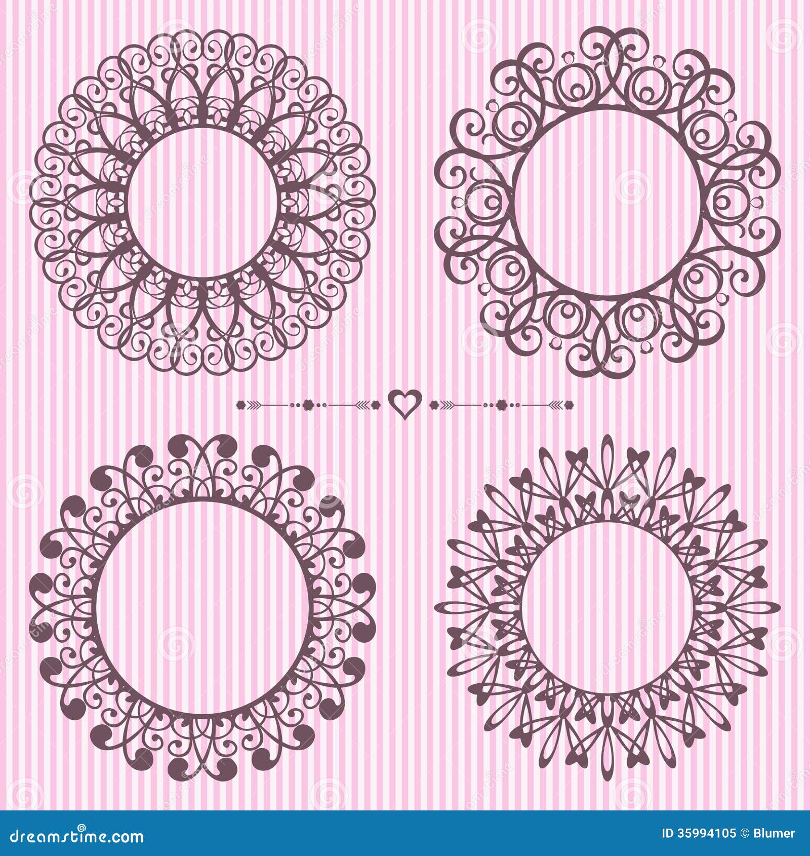 Laces stock vector. Illustration of geometric, design - 35994105