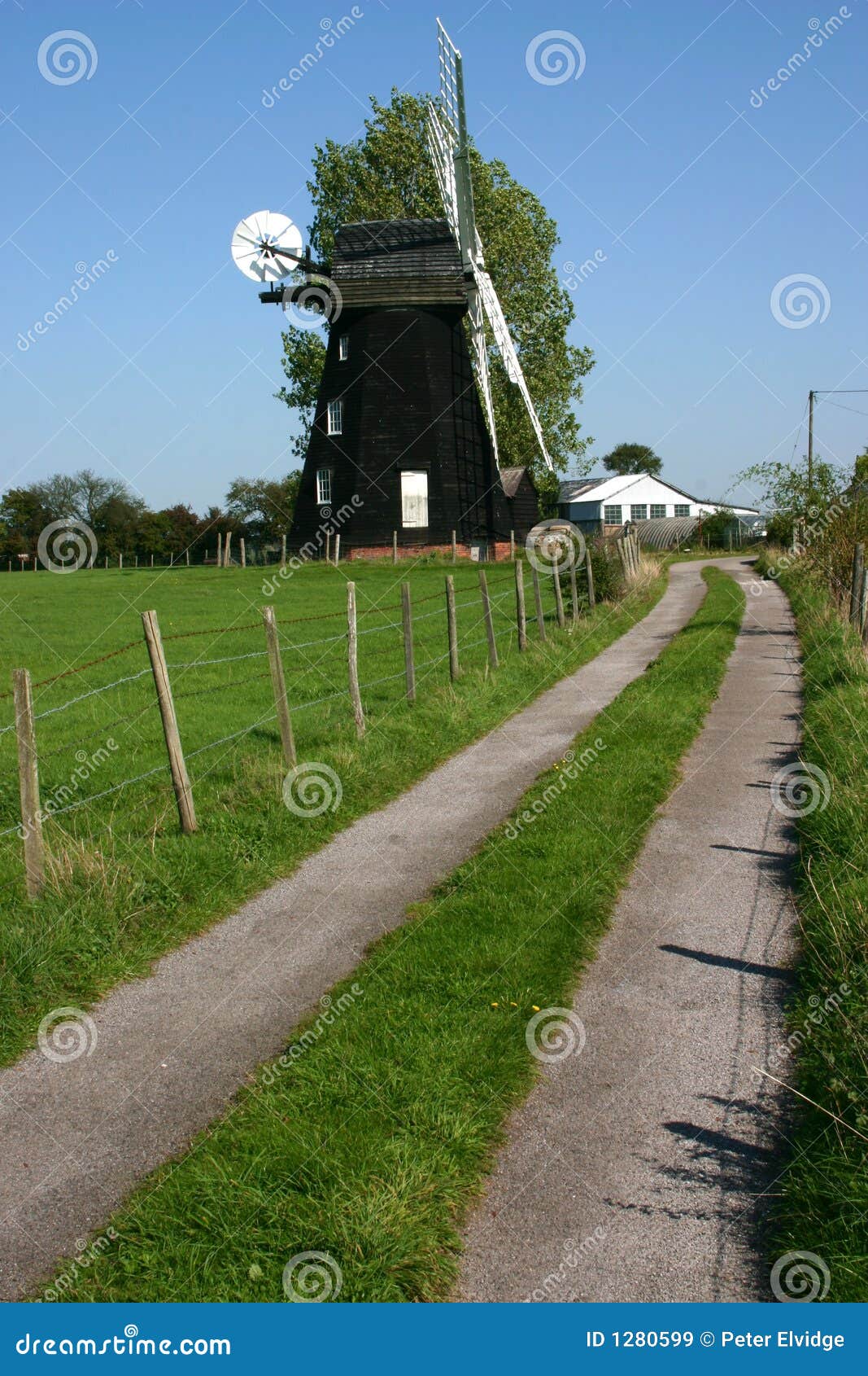 Lacey Green Windmill stock image. Image of england, scenic - 1280599