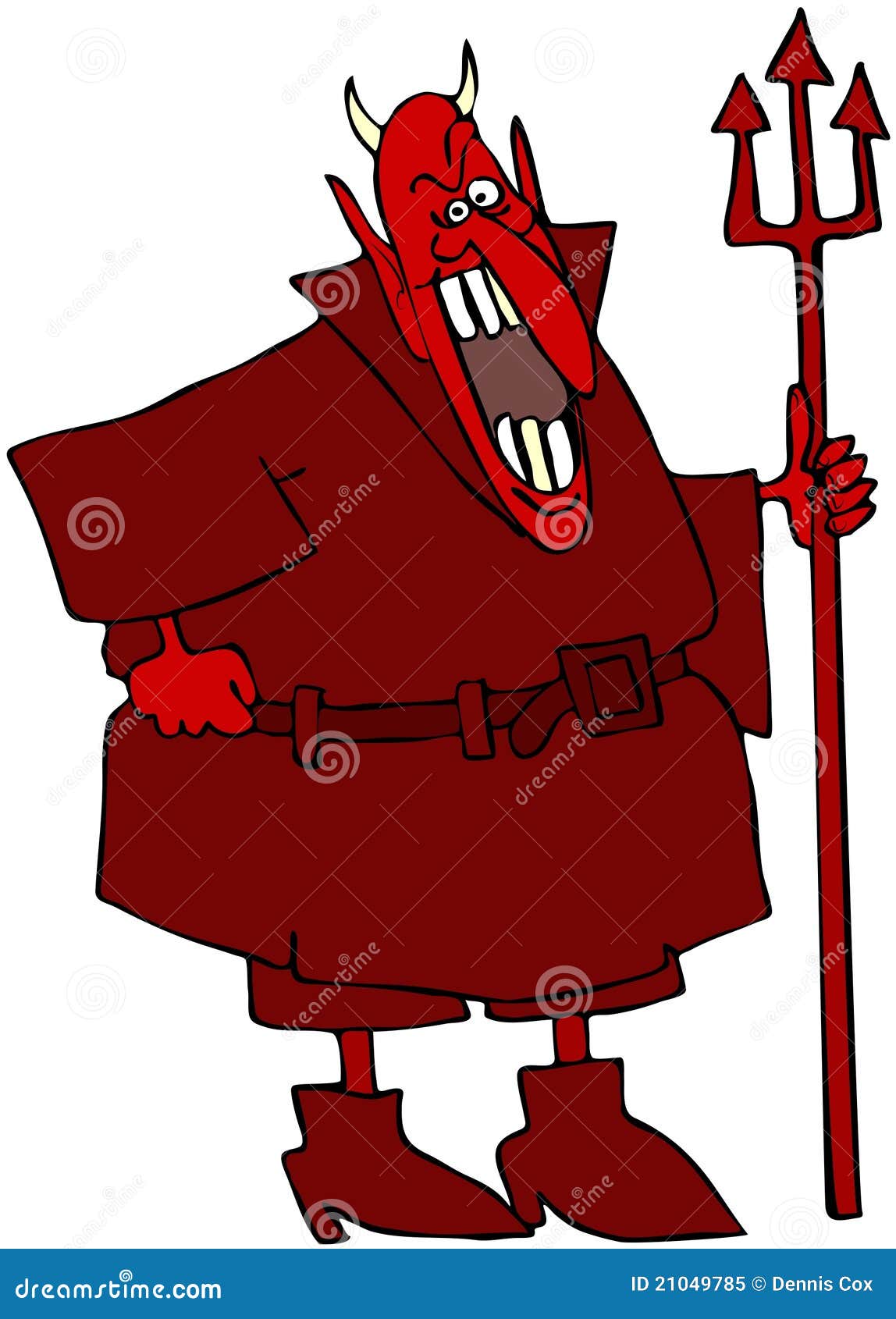 Lachende Duivel stock illustratie. Illustration of demon - 21049785